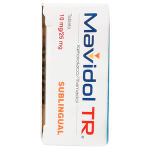 Mavidol Tr Sl 10/25Mg Con 4 Tabletas (Ketorolaco/Tramadol) — WeCare Pharma
