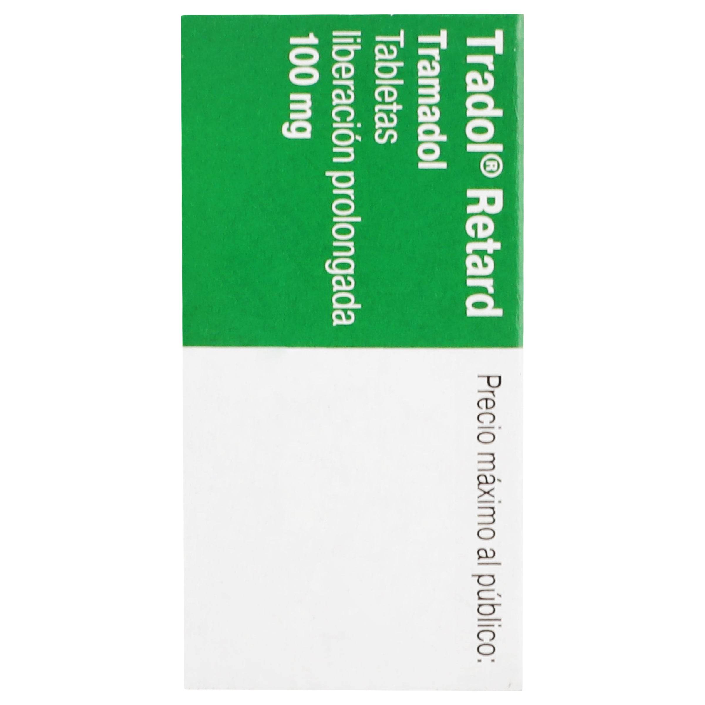 Tradol Retard 100Mg Con 30 Tabletas (Tramadol) — WeCare Pharma