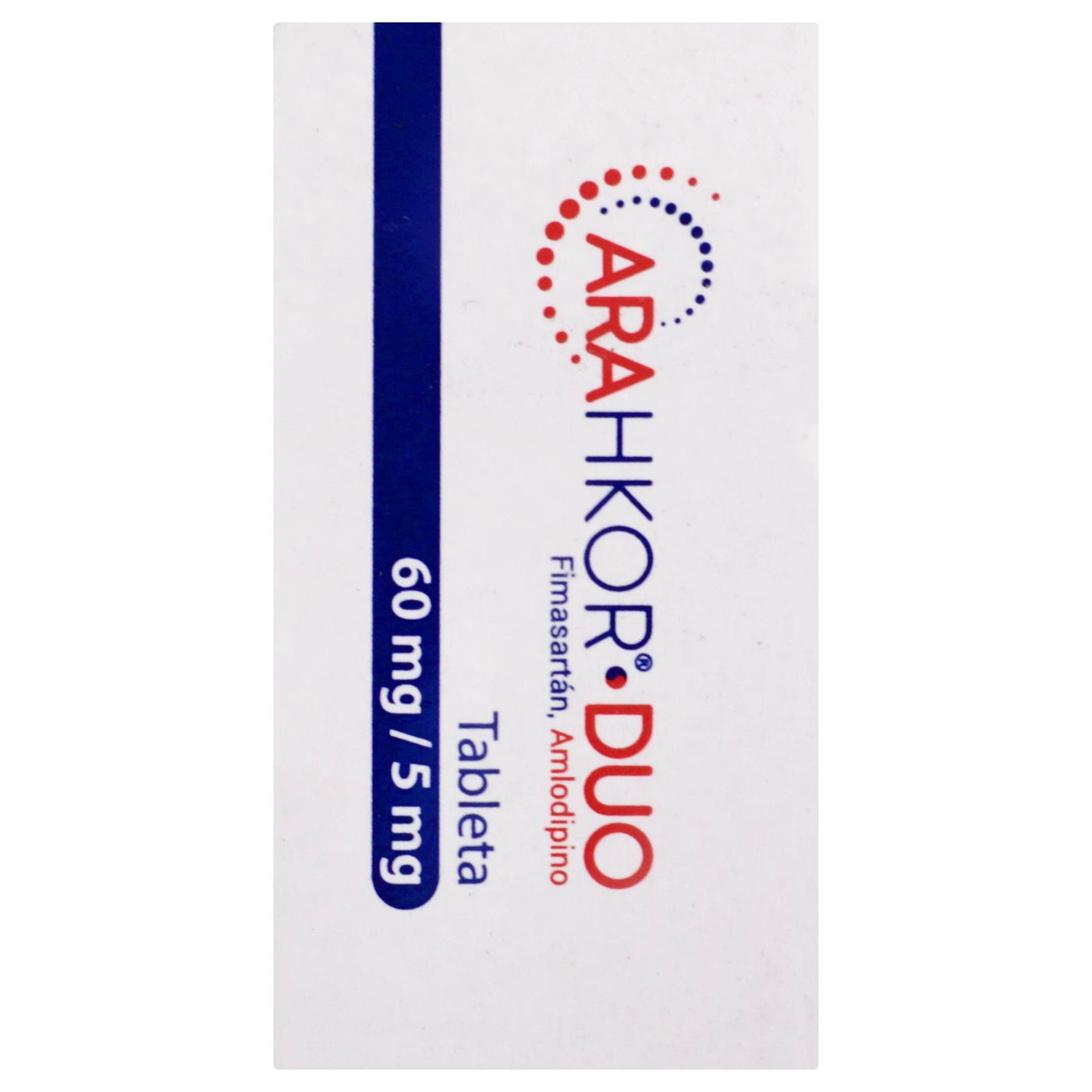 Arahkor Duo 60Mg/5Mg Con 30 Tabletas (Fimasartan/Amlodipino) — WeCare ...