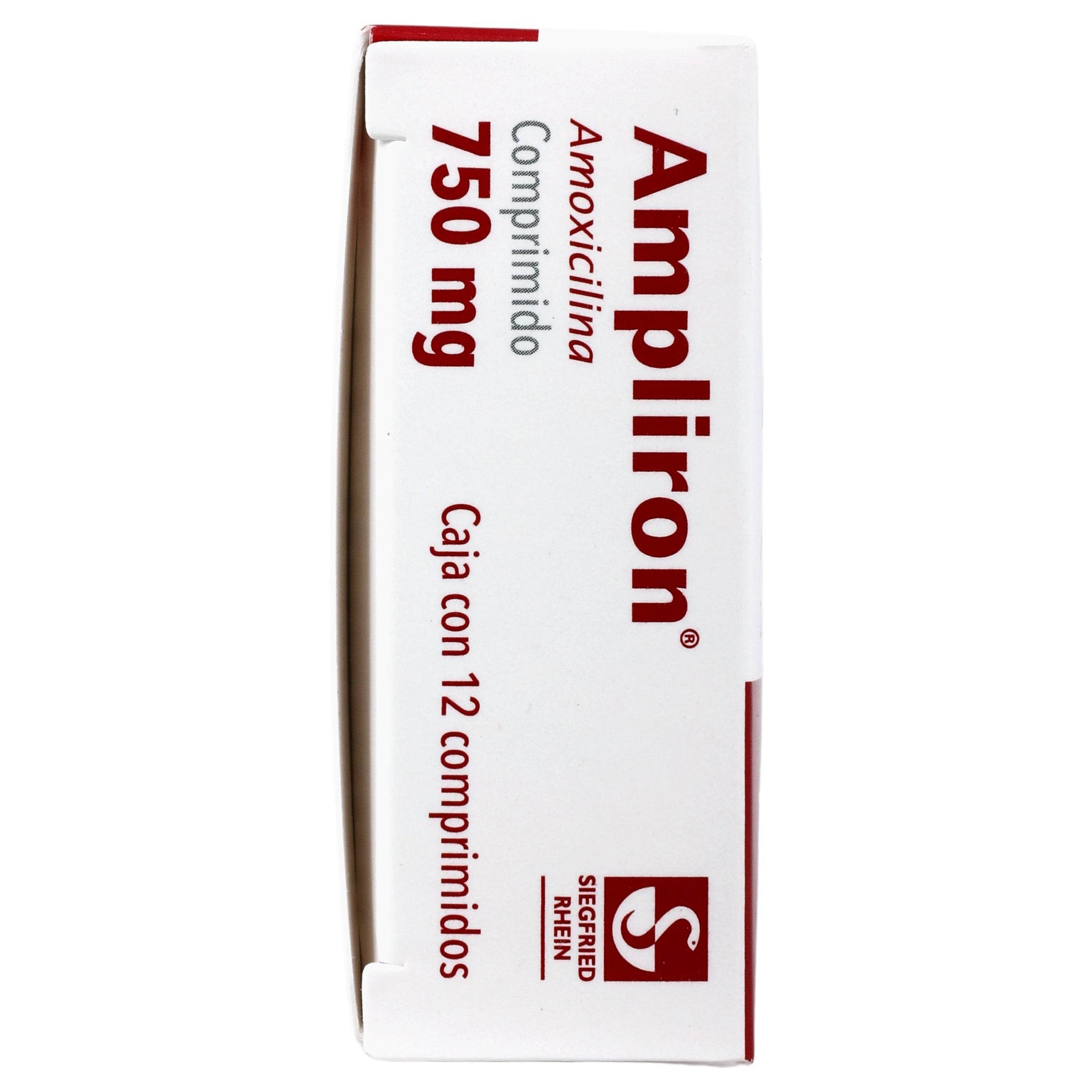 Ampliron 750Mg Con 12 Tabletas (Ampicilina) — WeCare Pharma