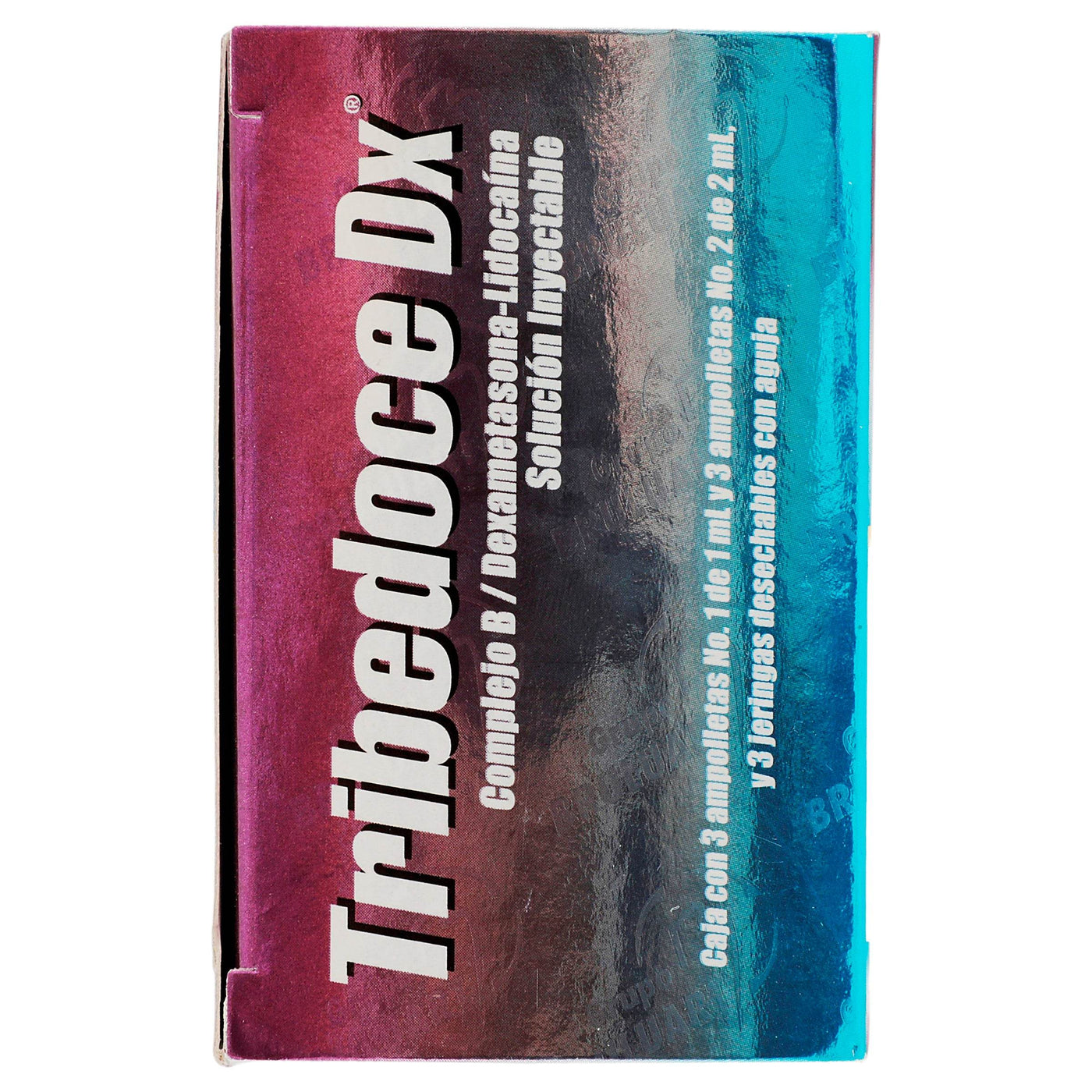 Tribedoce Dx 2Ml Con 3 Ampulas (Complejo B/Dexametasona/Lidocaina ...