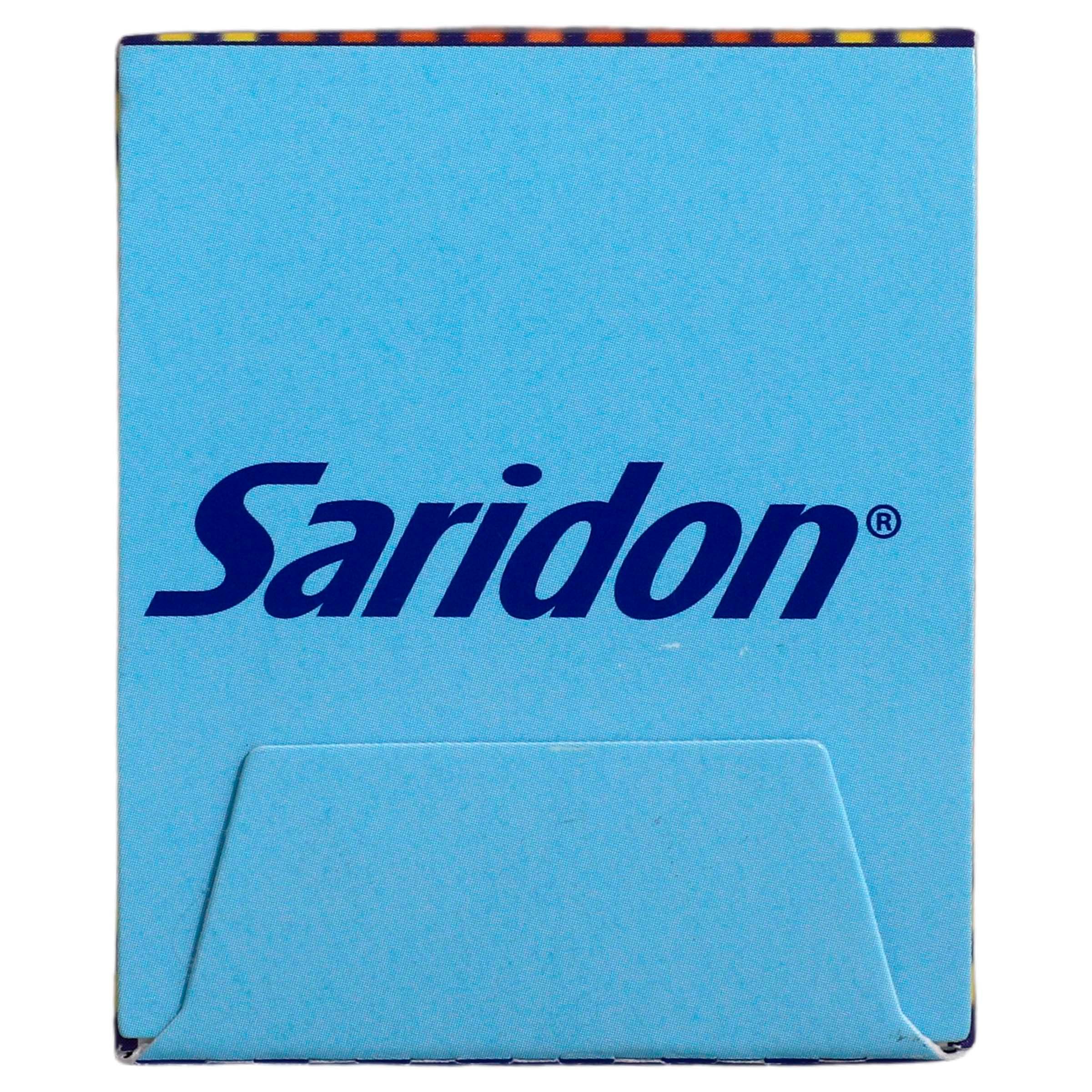 Saridon 500Mg/50Mg Con 100 Comprimidos (Paracetamol/Cafeina) — WeCare ...