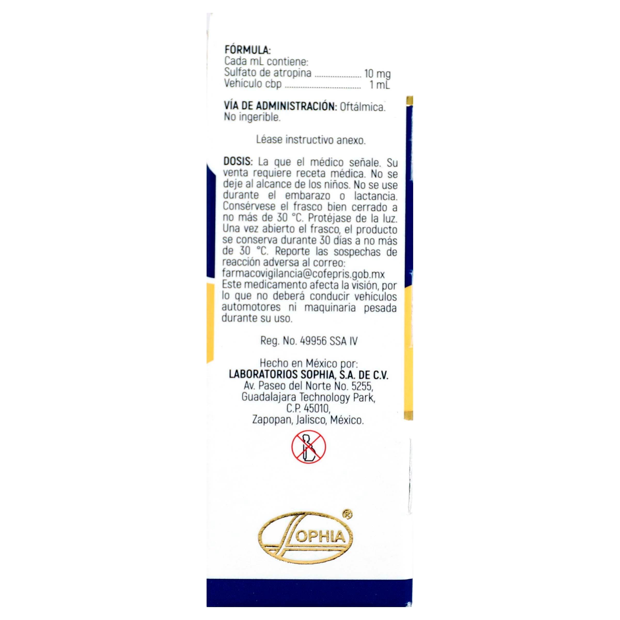 Atro 1% Ofteno Gotas 10Mg/Ml 15Ml (Atropina) — WeCare Pharma