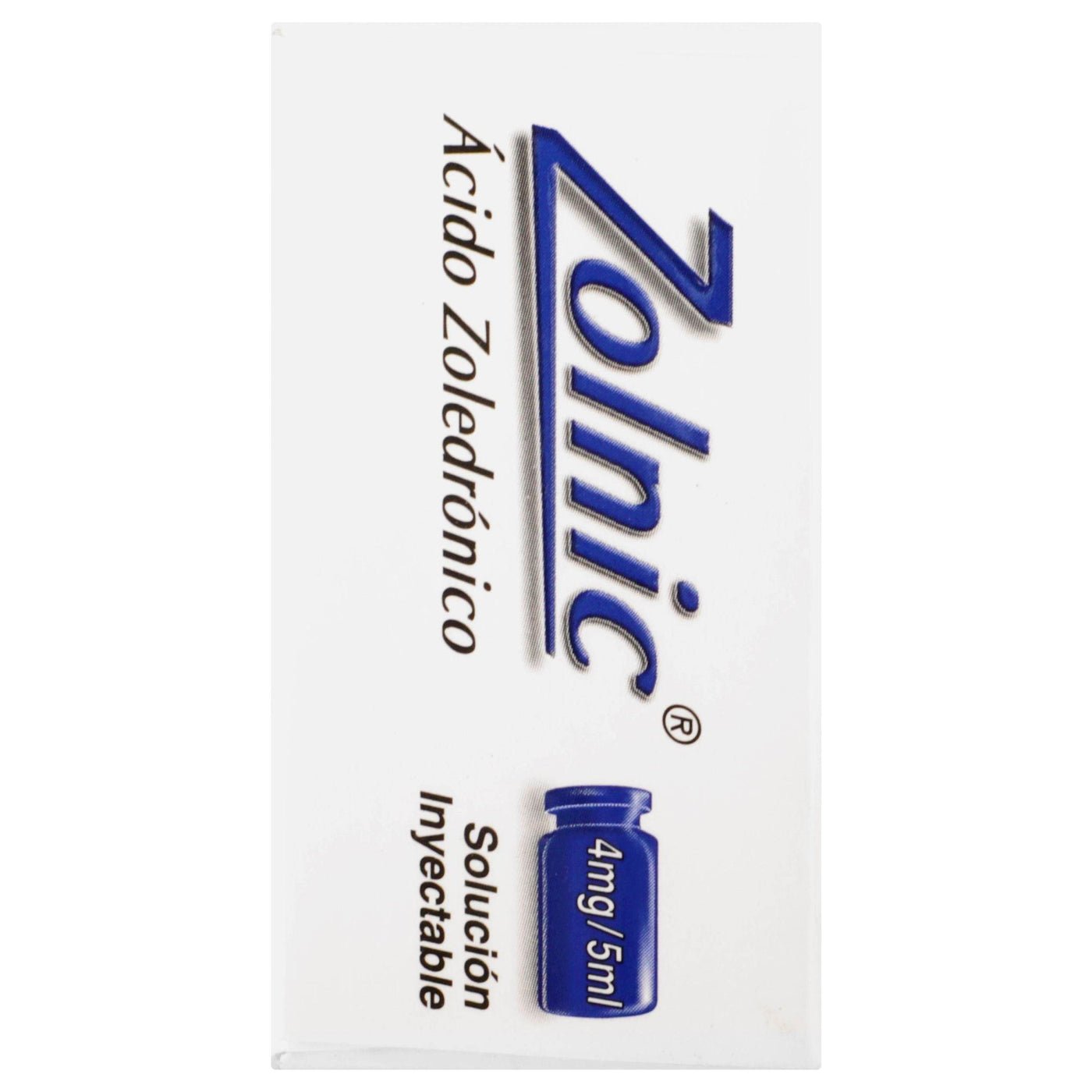 Zolnic Frasco 4Mg/5Ml Con 1 Ampulas (Acido Zoledronico) — WeCare Pharma
