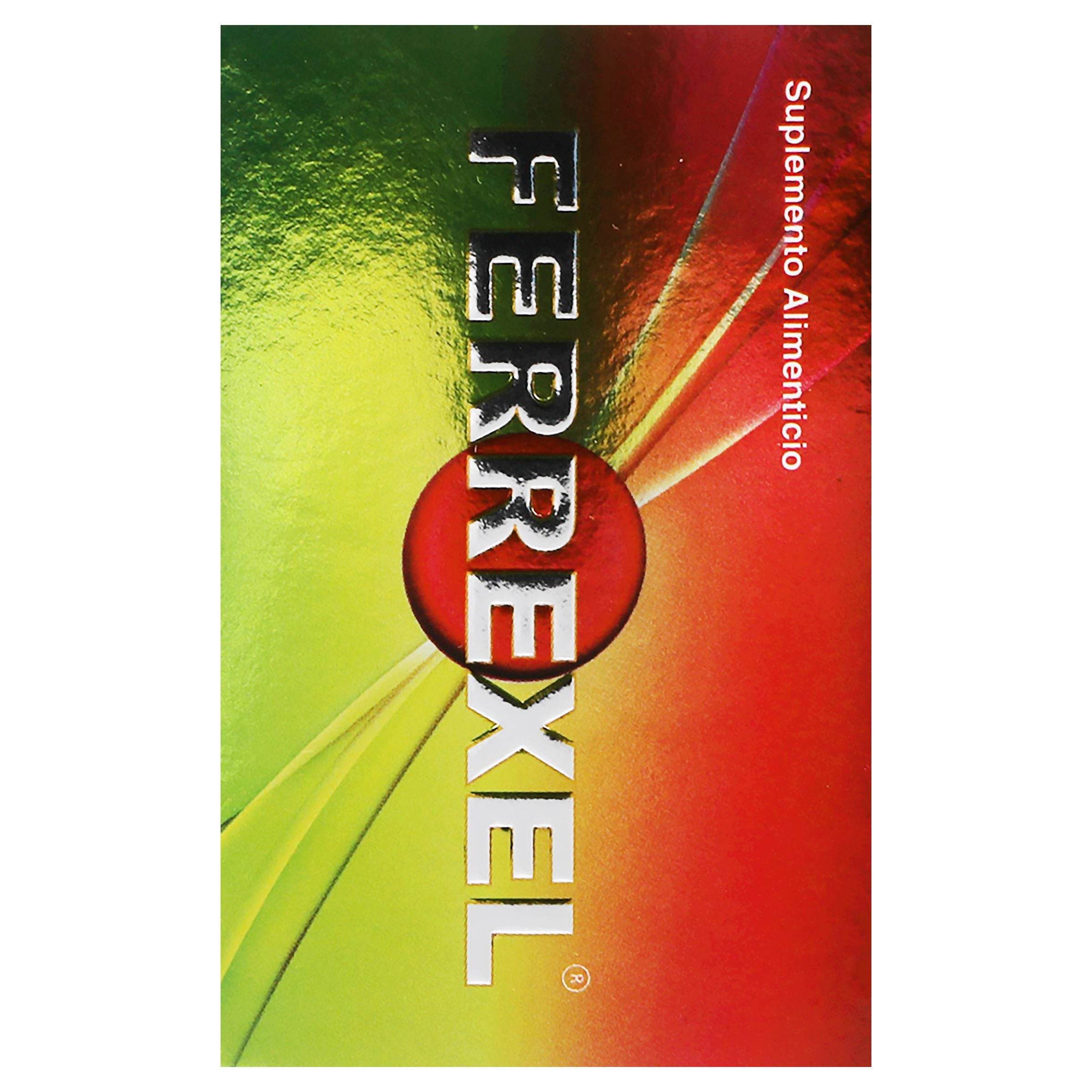 Ferrexel Con 60 Capsulas (Hierro Liposomado/Acido Folico) — WeCare Pharma