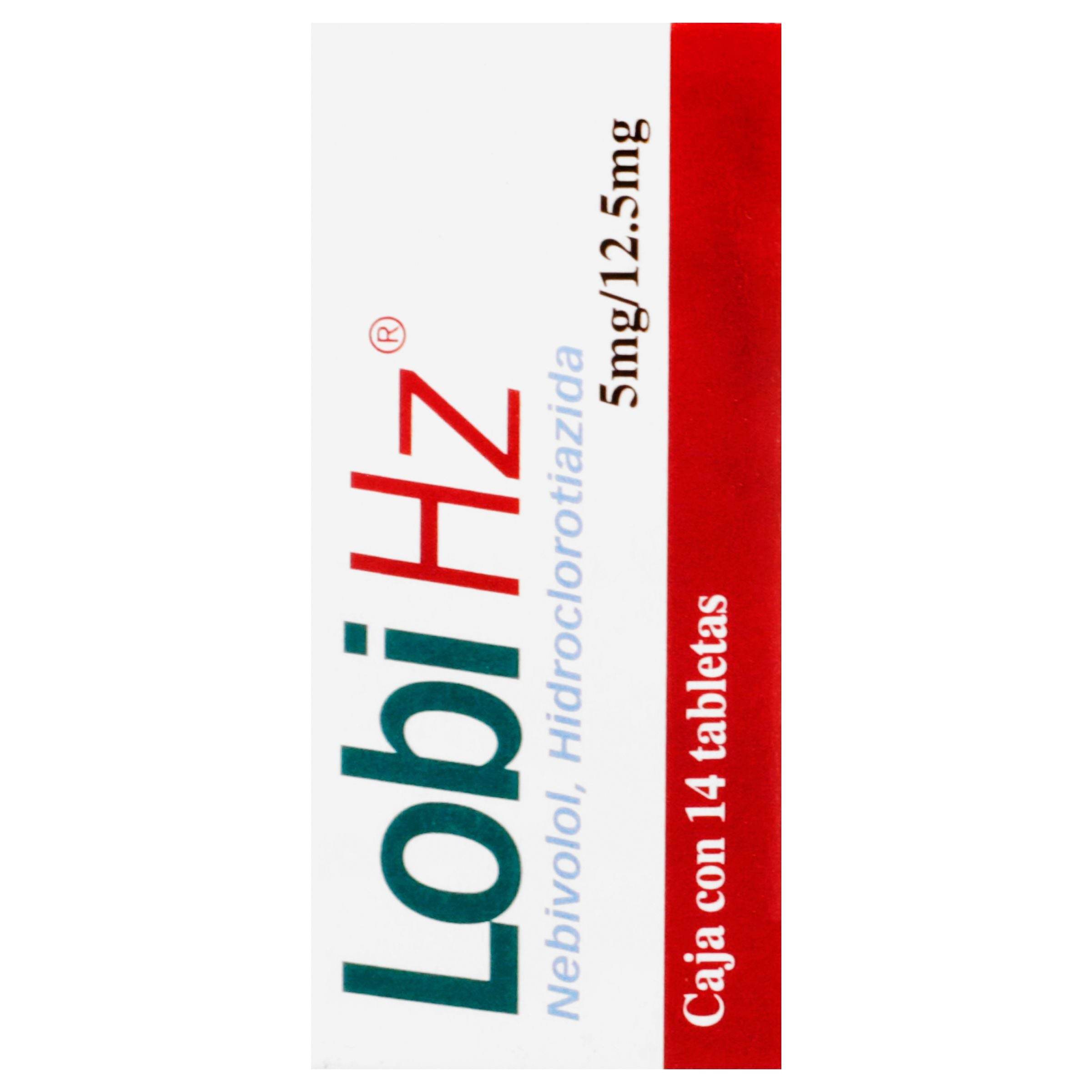 Lobi Hz 5Mg/12.5Mg Con 14 Tabletas (Nebivolol/Hidroclorotiazida ...