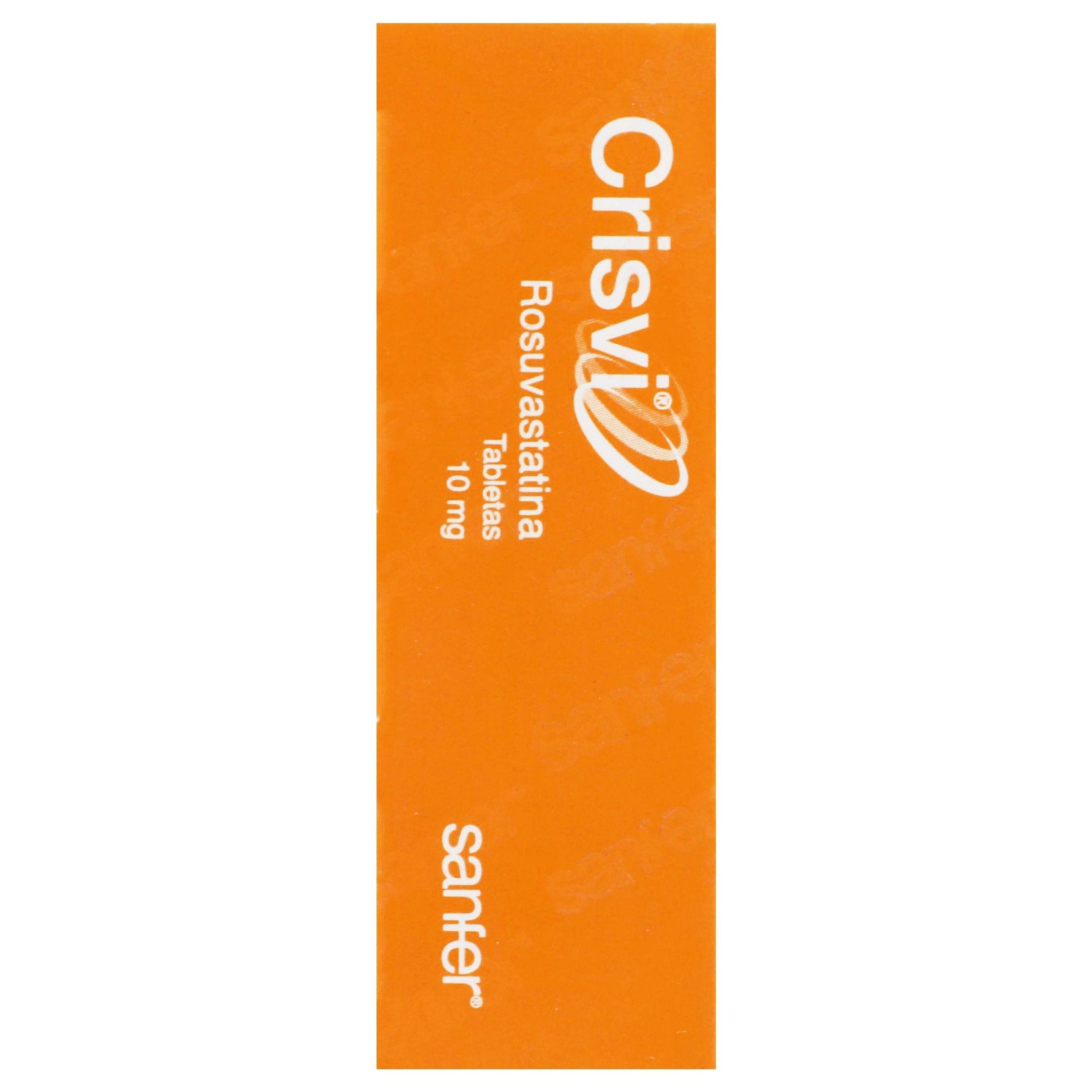 Crisvi 10Mg Con 30 Tabletas (Rosuvastatina) — WeCare Pharma