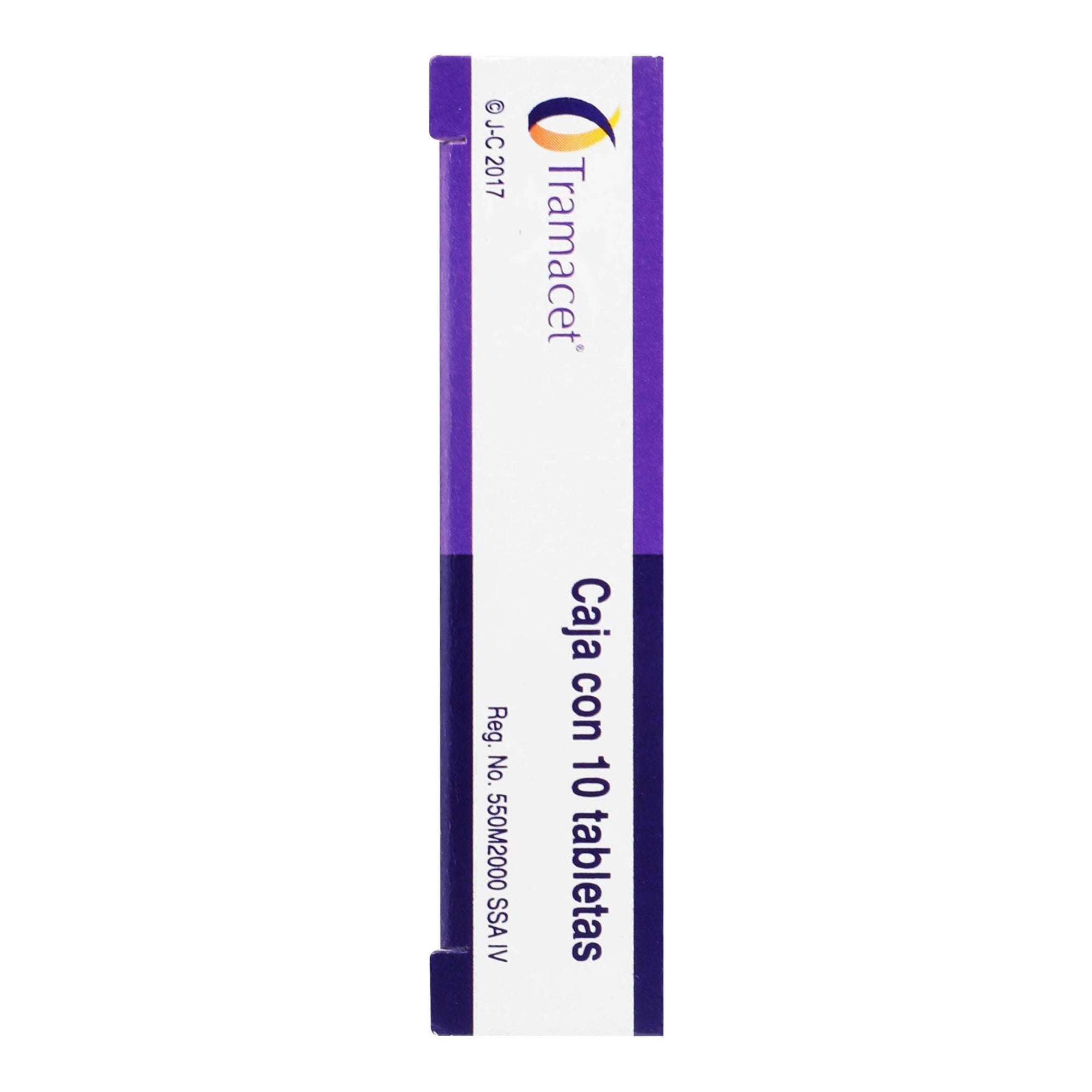 Tramacet 18.75Mg/162.5Mg Con 10 Tabletas (Tramadol/Paracetamol ...