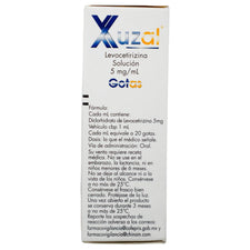Xuzal Gotas 5Mg/Ml 20Ml (Levocetirizina) — WeCare Pharma