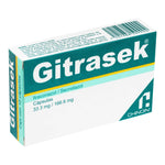 Gitrasek 33.3Mg/166.6Mg Con 12 Capsulas (Itraconazol/Secnidazol ...