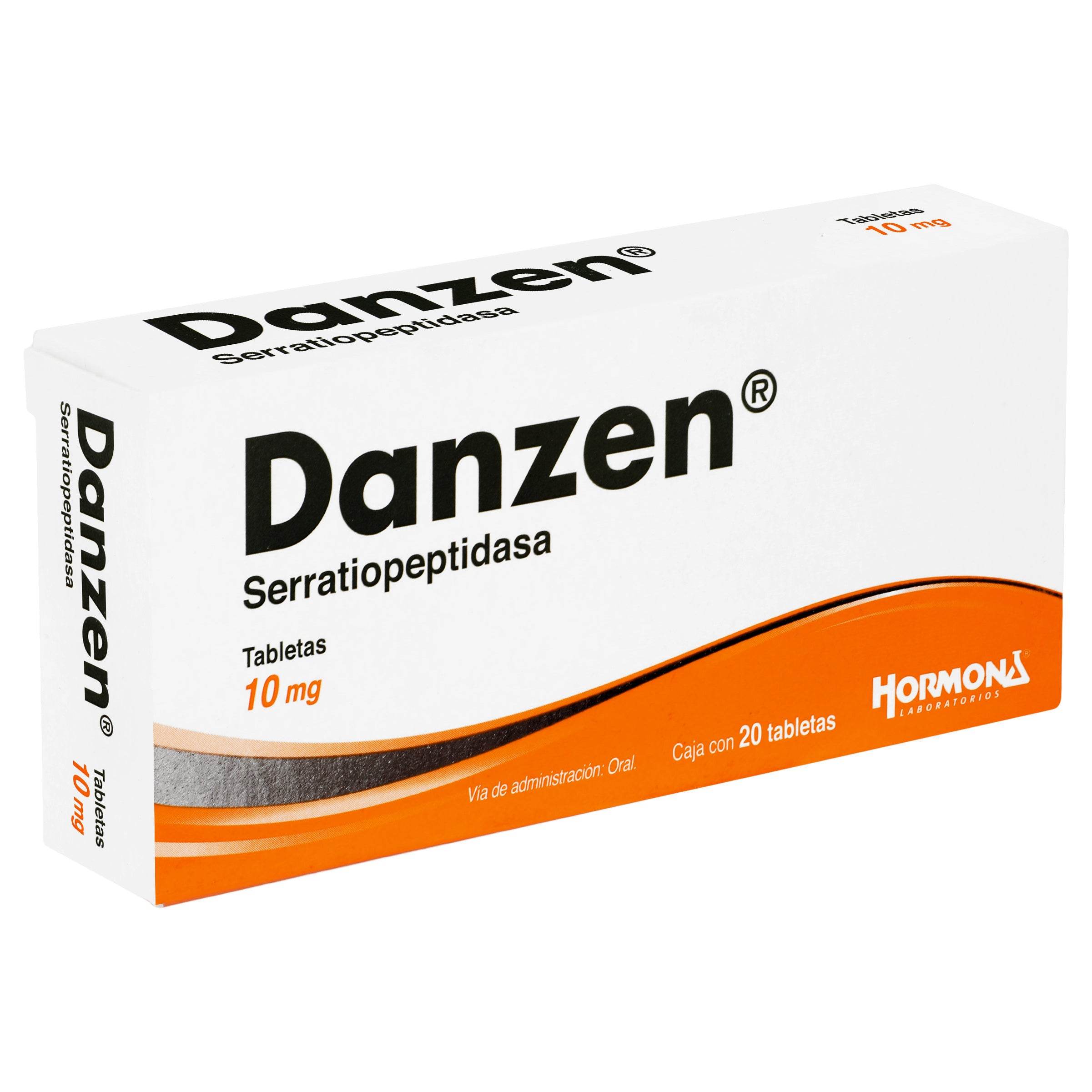 Danzen 10Mg Con 20 Tabletas (Serratiopeptidasa) — WeCare Pharma