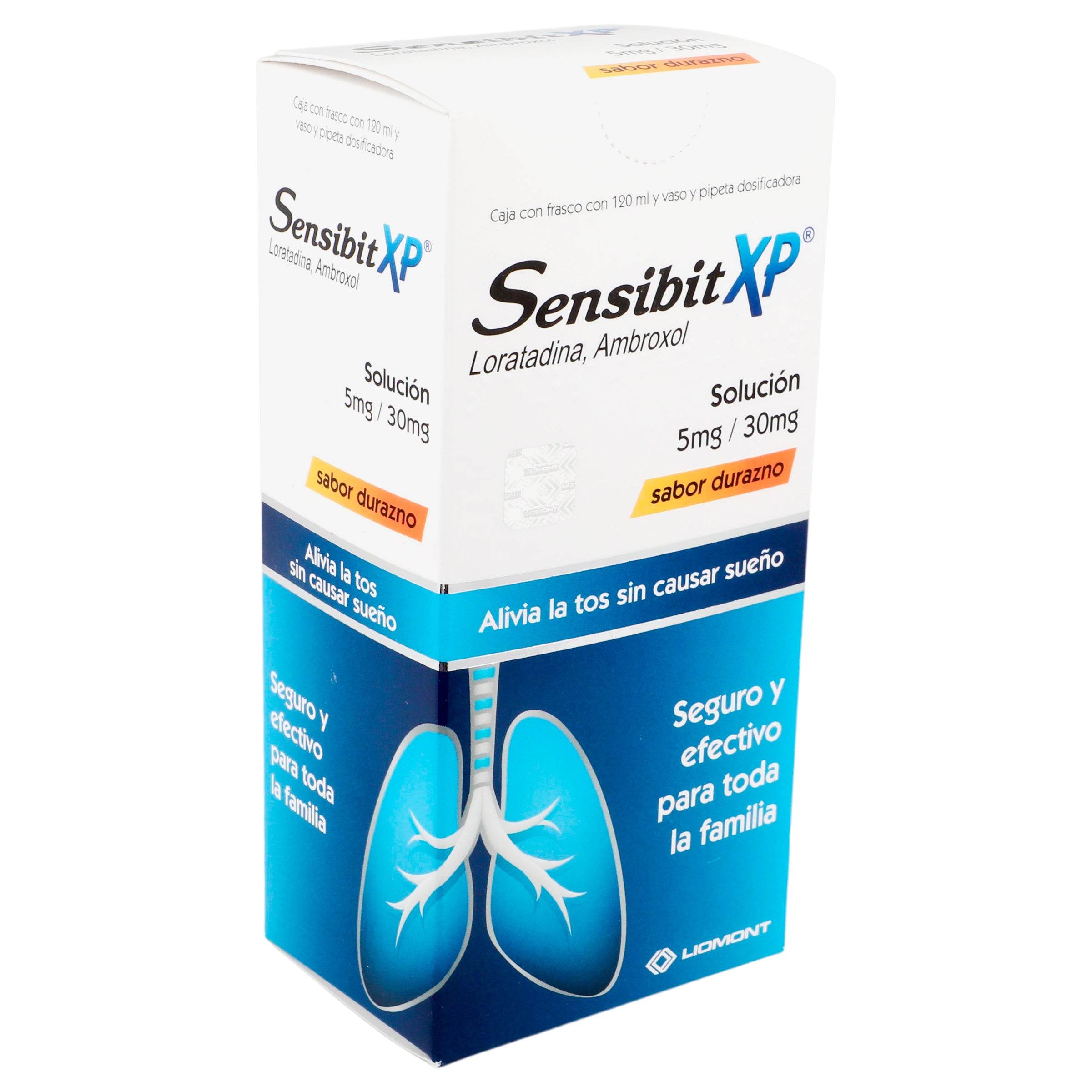 Sensibit Xp Solución 5Mg/30Mg 120Ml (Loratadina/Ambroxol) — WeCare Pharma