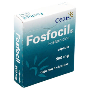 Fosfocil 500Mg Con 6 Capsulas (Fosfomicina) — WeCare Pharma
