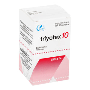 Triyotex 10 10Mcg Con 30 Tabletas (Liotironina) — WeCare Pharma