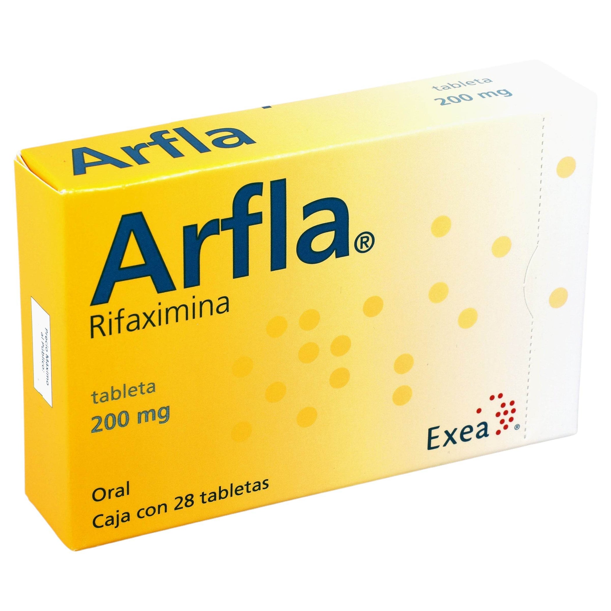 Arfla 200Mg Con 28 Tabletas (Rifaximina) — WeCare Pharma