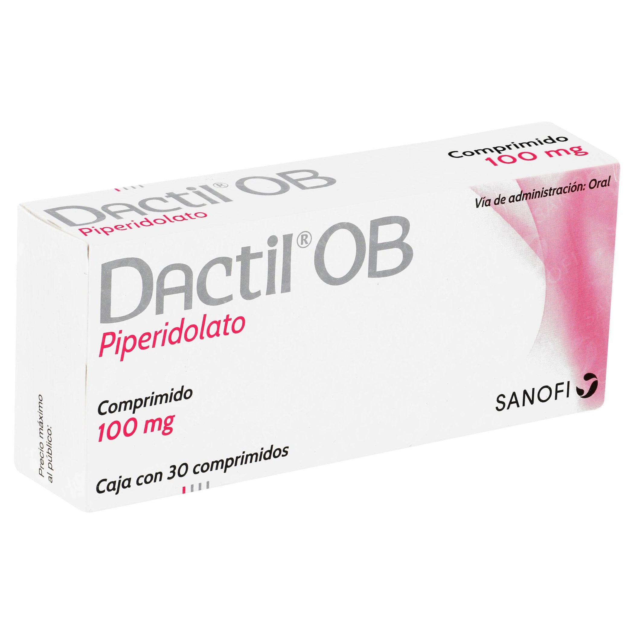 Dactil Ob 100Mg Con 30 Tabletas (Piperidolato) — WeCare Pharma