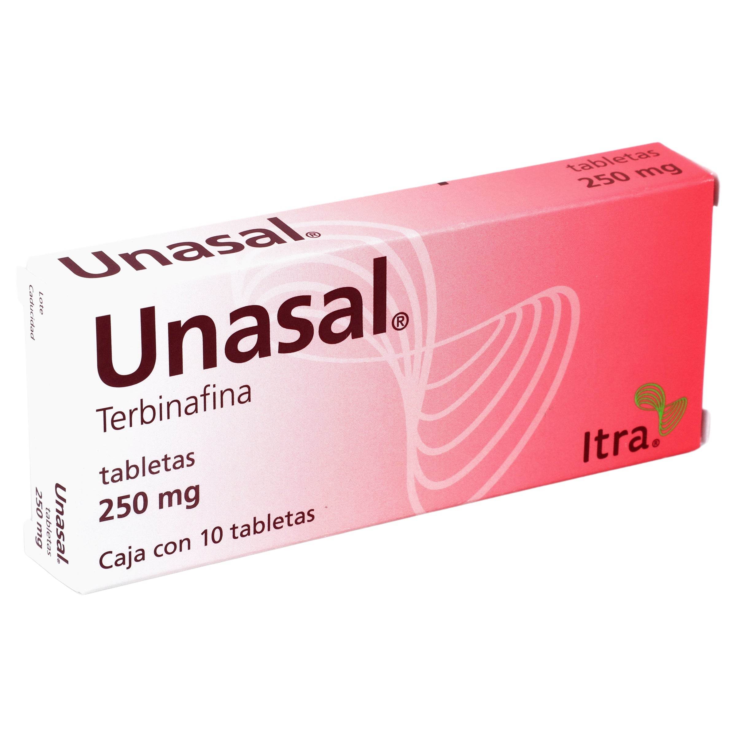 Unasal 250Mg Con 10 Tabletas (Terbinafina) — WeCare Pharma