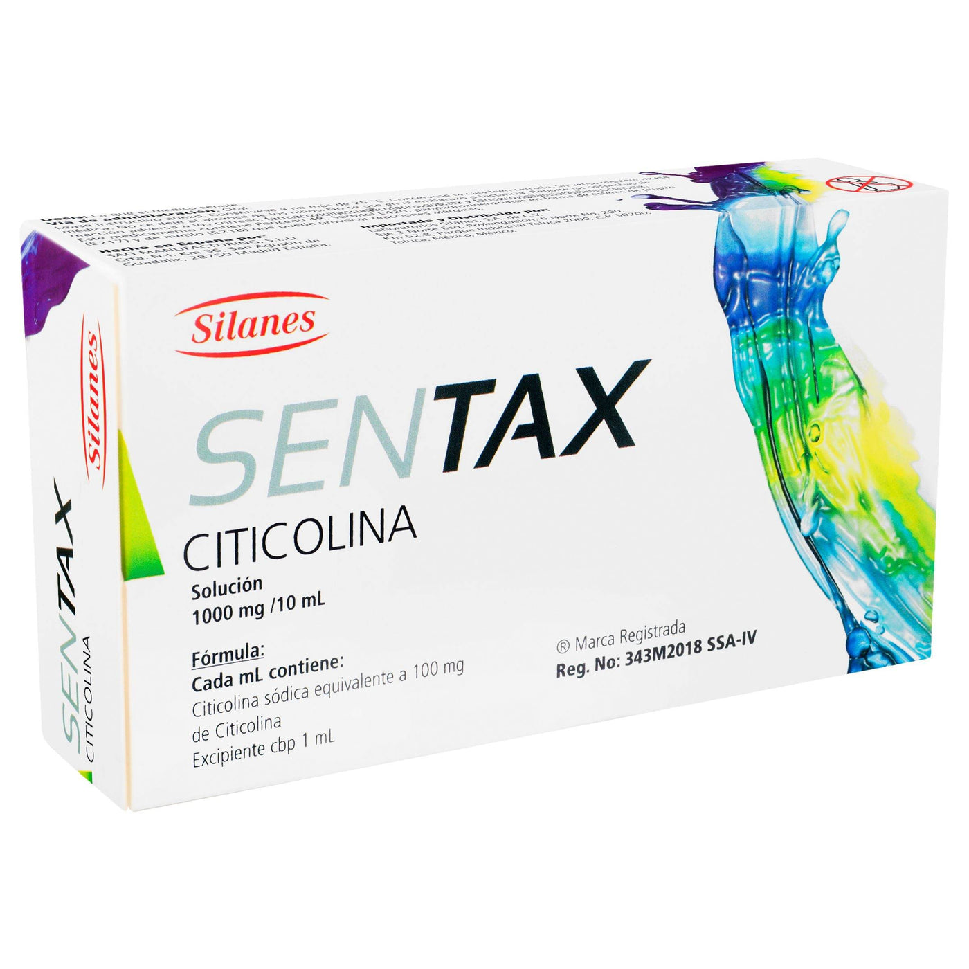Sentax Sobres 1000Mg 10Ml Con 10 (Citicolina) — WeCare Pharma