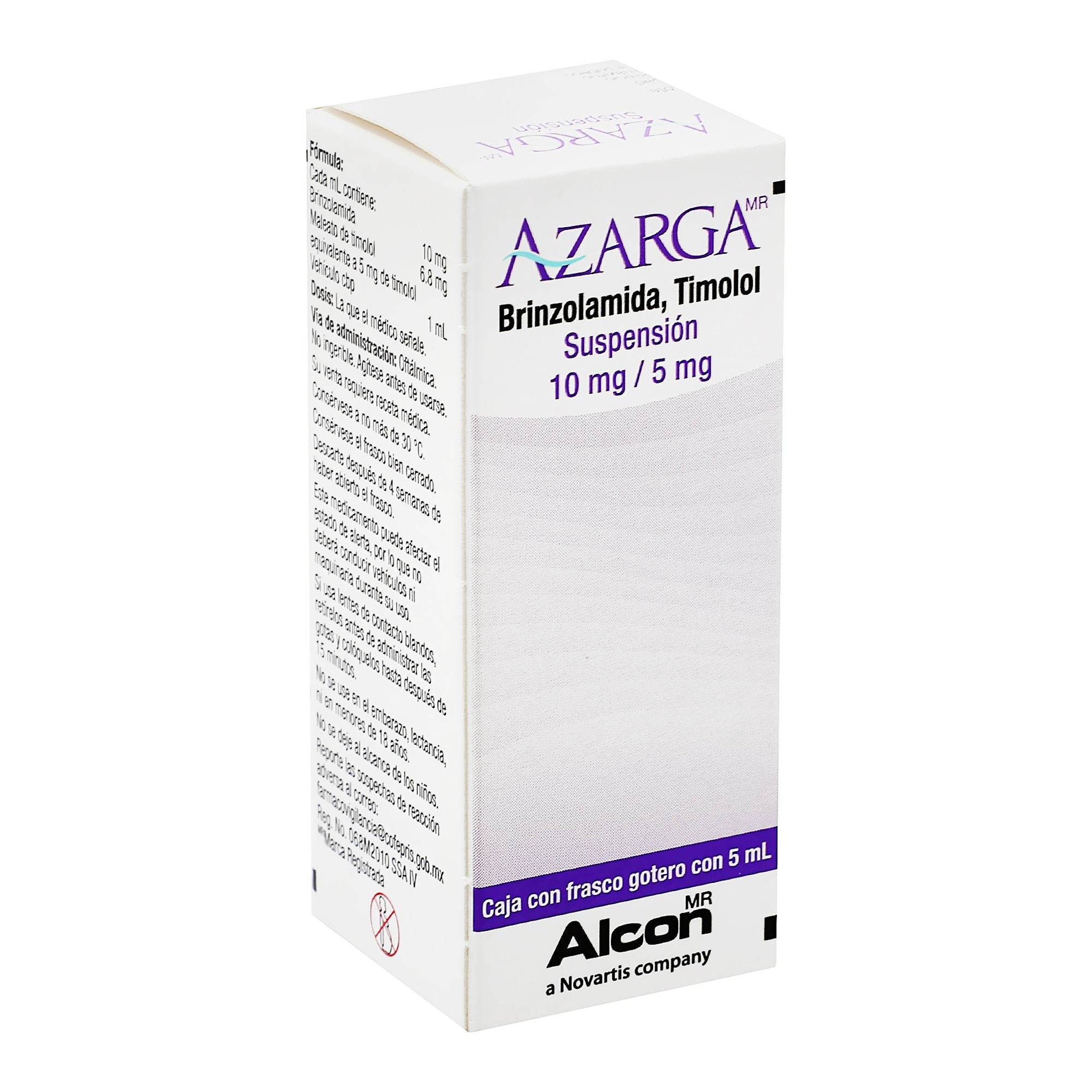 Azarga Gotas 10Mg/5Mg 5Ml (Brinzolamida/Timolol) — WeCare Pharma