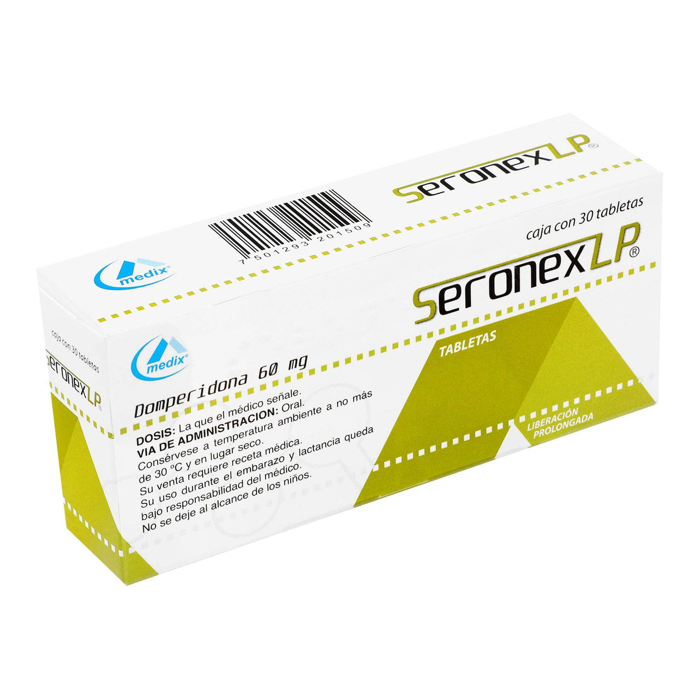 Seronex Lp 60Mg Con 30 Tabletas (Domperidona) — WeCare Pharma