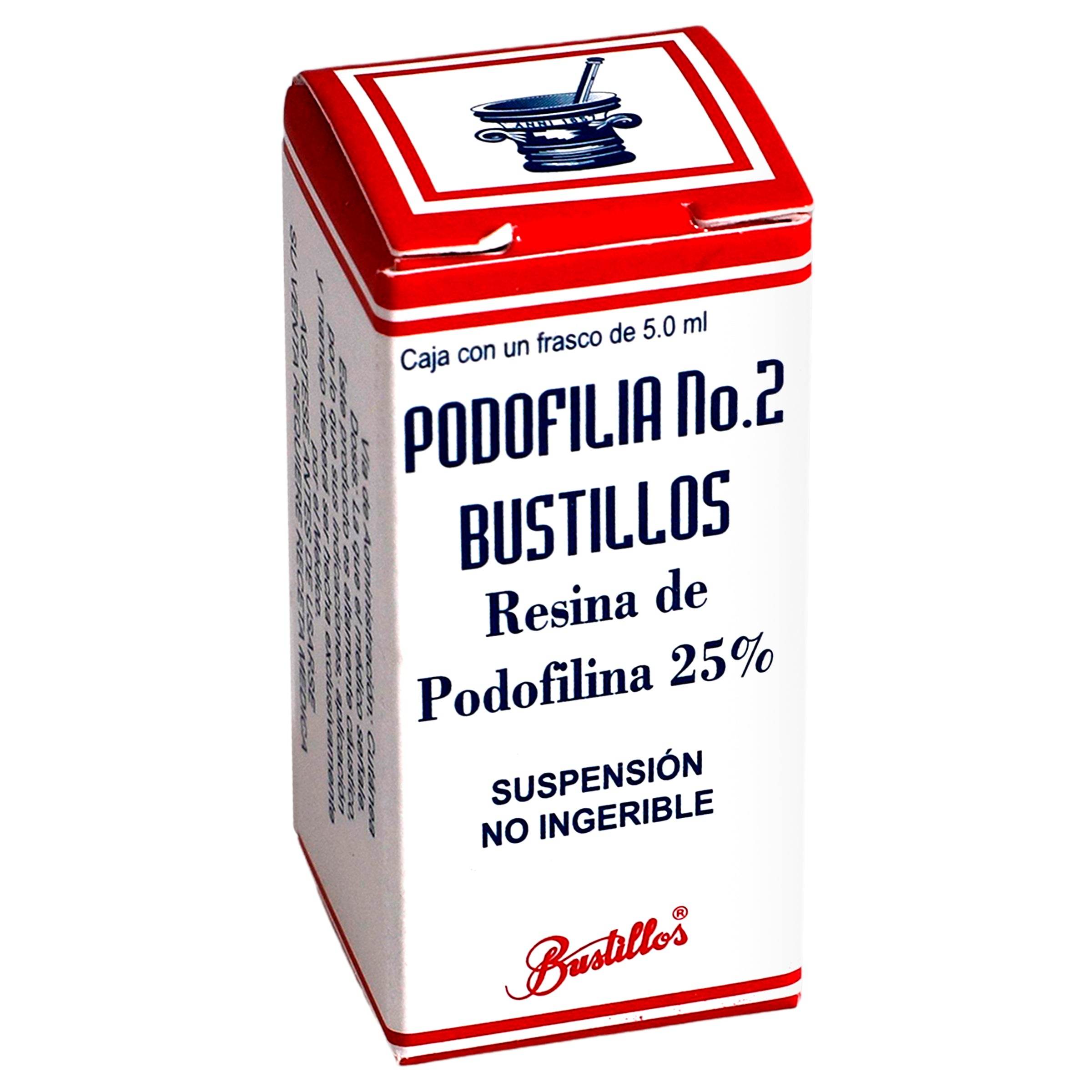 Podofilia No.2 Suspensión 25% 5Ml (Resina De Podofilina) — WeCare Pharma
