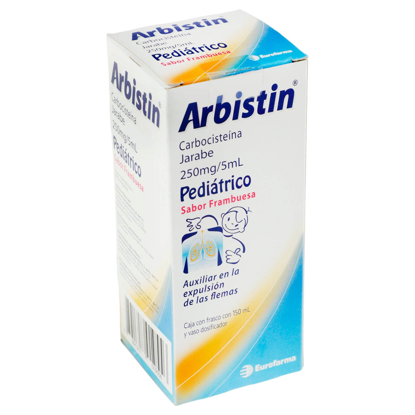 Arbistin Ped Jarabe 250Mg/5Ml 150Ml (Carbocisteina) — WeCare Pharma