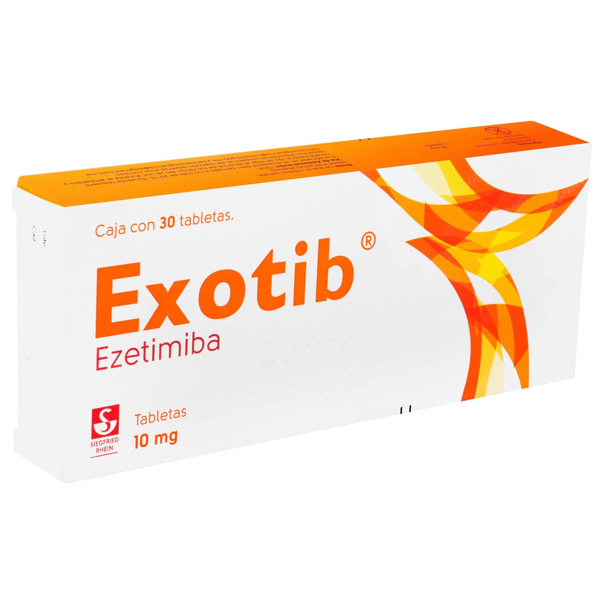 Exotib 10Mg Con 30 Tabletas (Ezetimiba) — WeCare Pharma