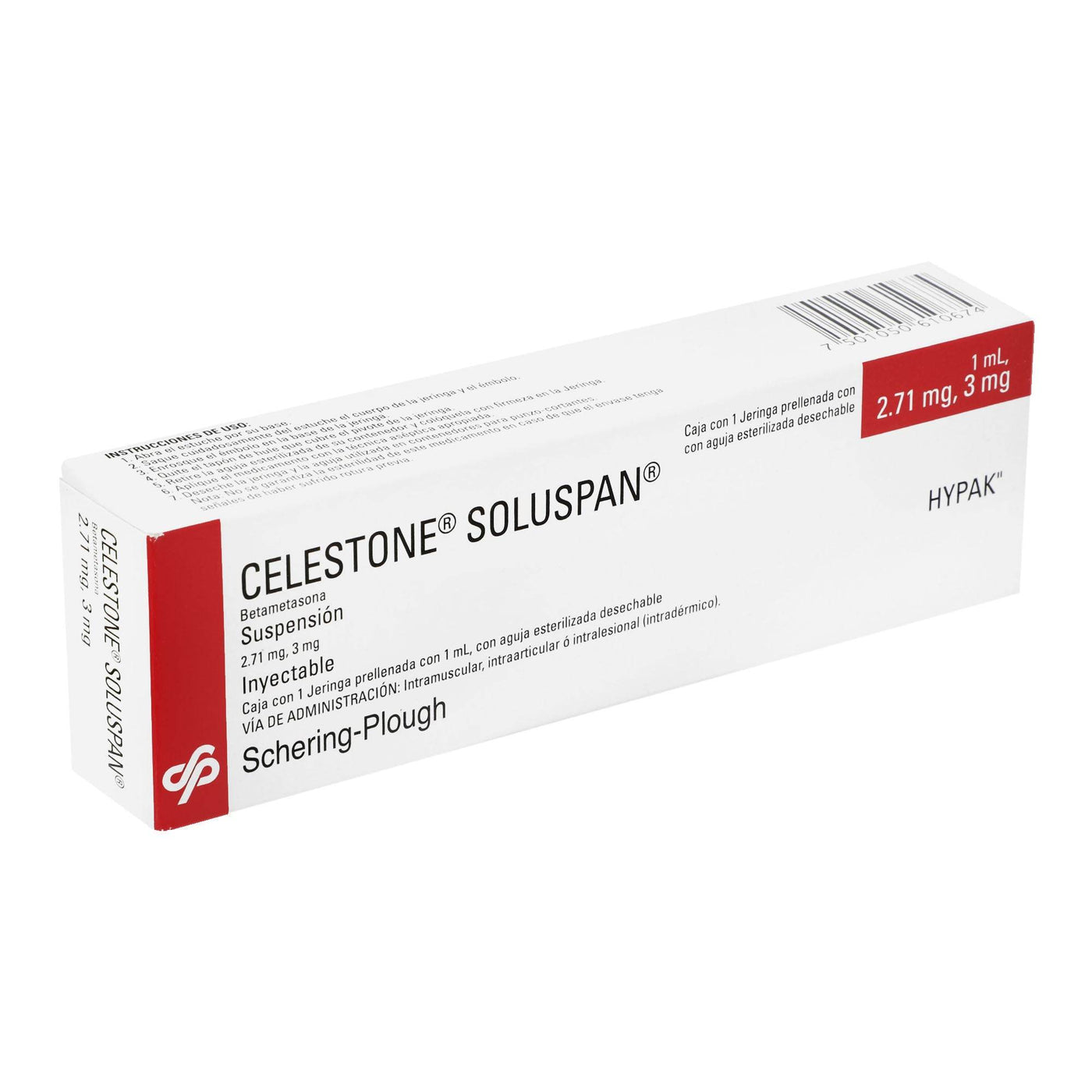 Celestone Soluspan 2.71Mg Con 1 Ampulas (Betametasona) — WeCare Pharma