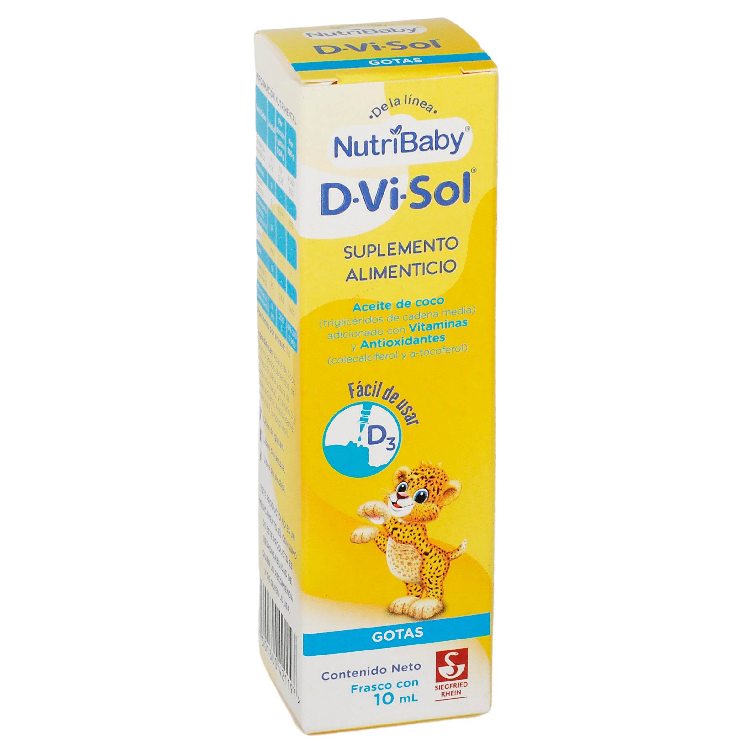 D-Vi-Sol Gotas 10Ml (Vitamina D3) — WeCare Pharma