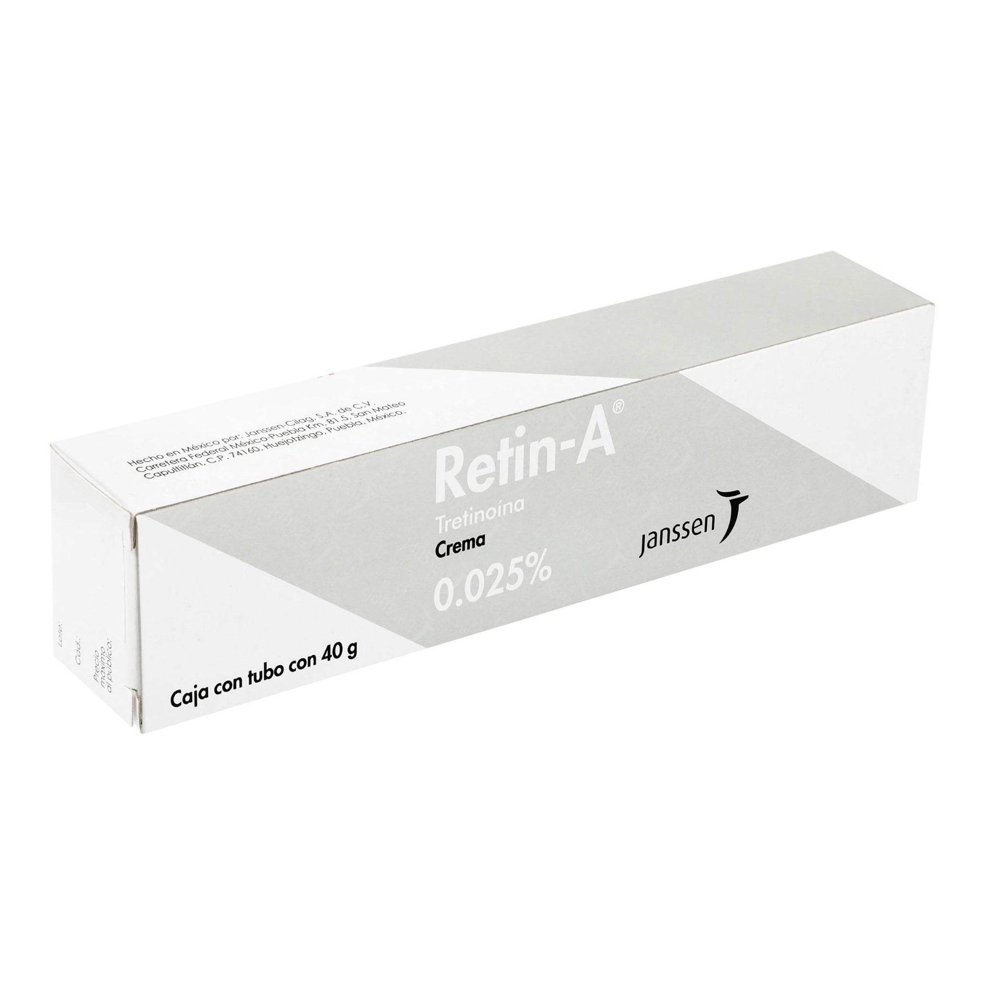 Retin-A Crema 0.025% 40G (Tretinoina) — WeCare Pharma