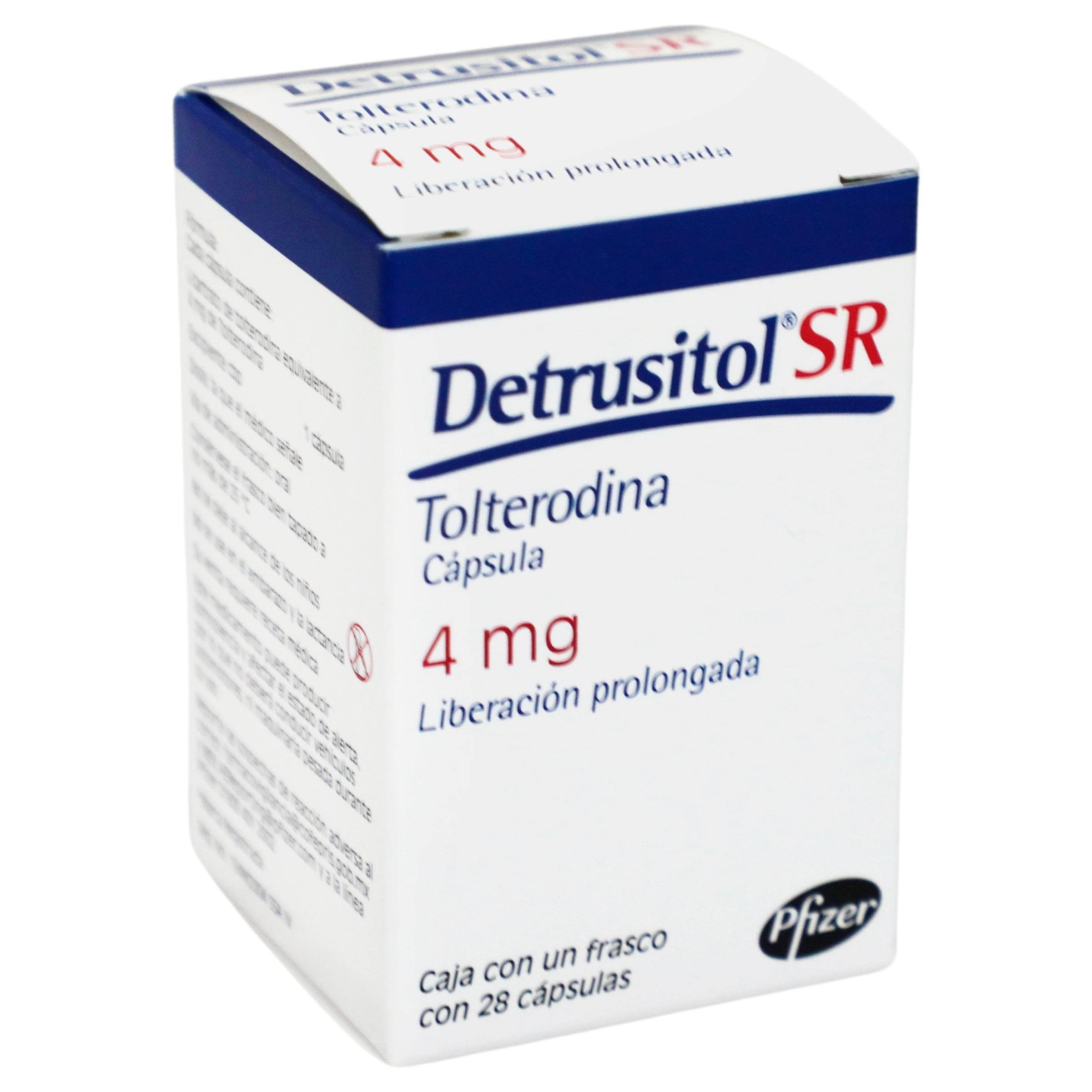 Detrusitol Sr 4Mg Con 28 Tabletas (Tolterodina)