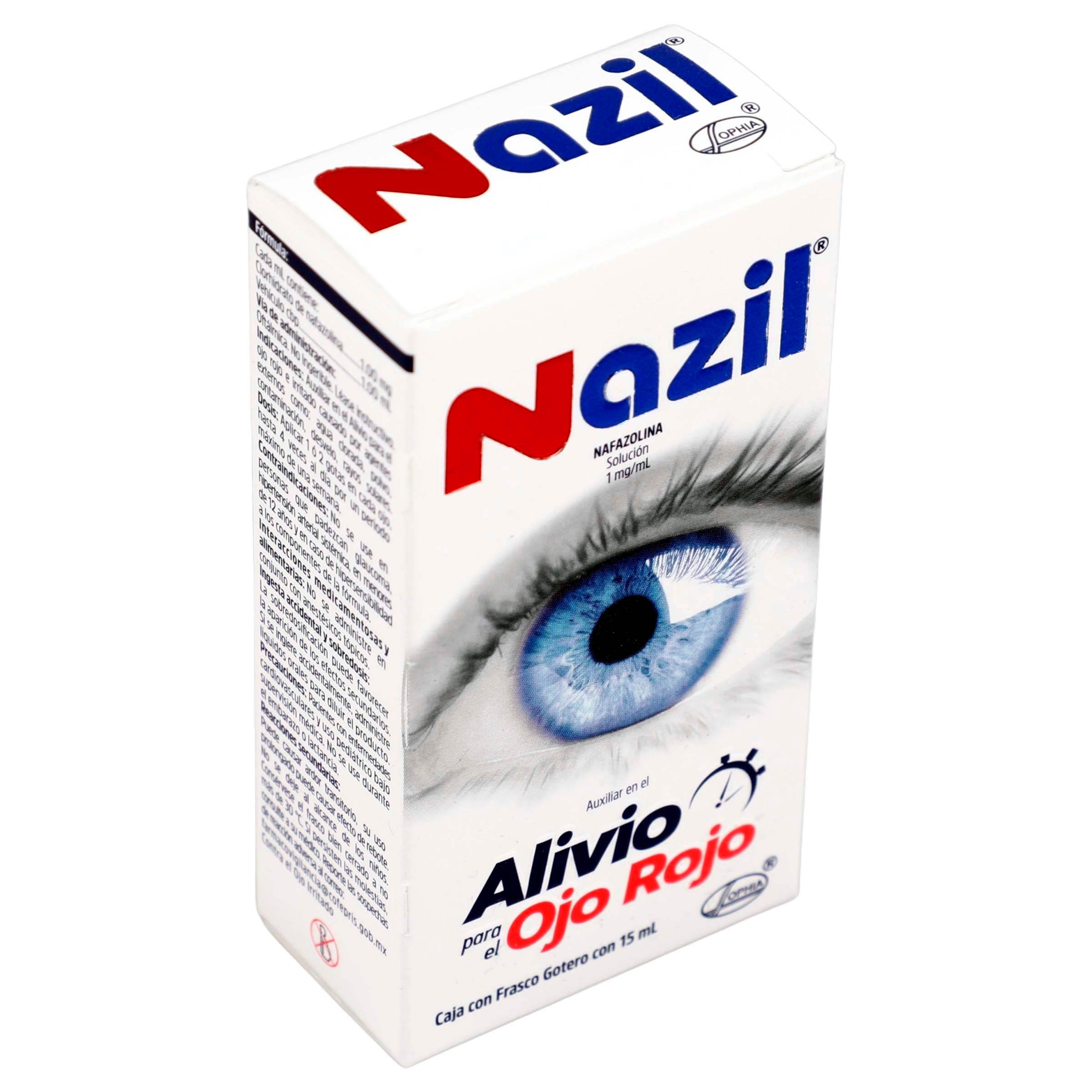 Nazil Gotas 1Mg/Ml 15Ml (Nafazolina) — WeCare Pharma