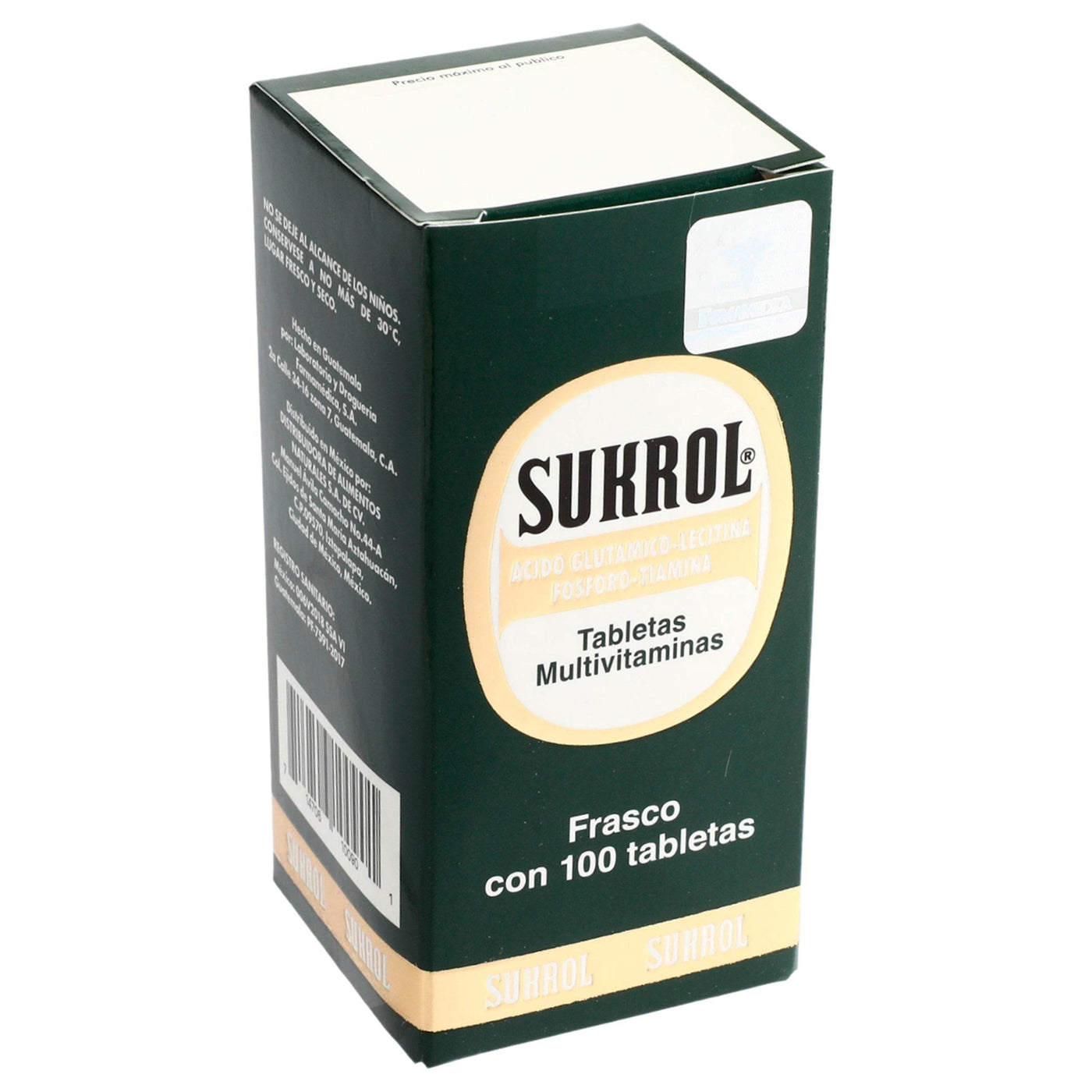 Sukrol Con 100 Tabletas (Multivitaminas) — WeCare Pharma