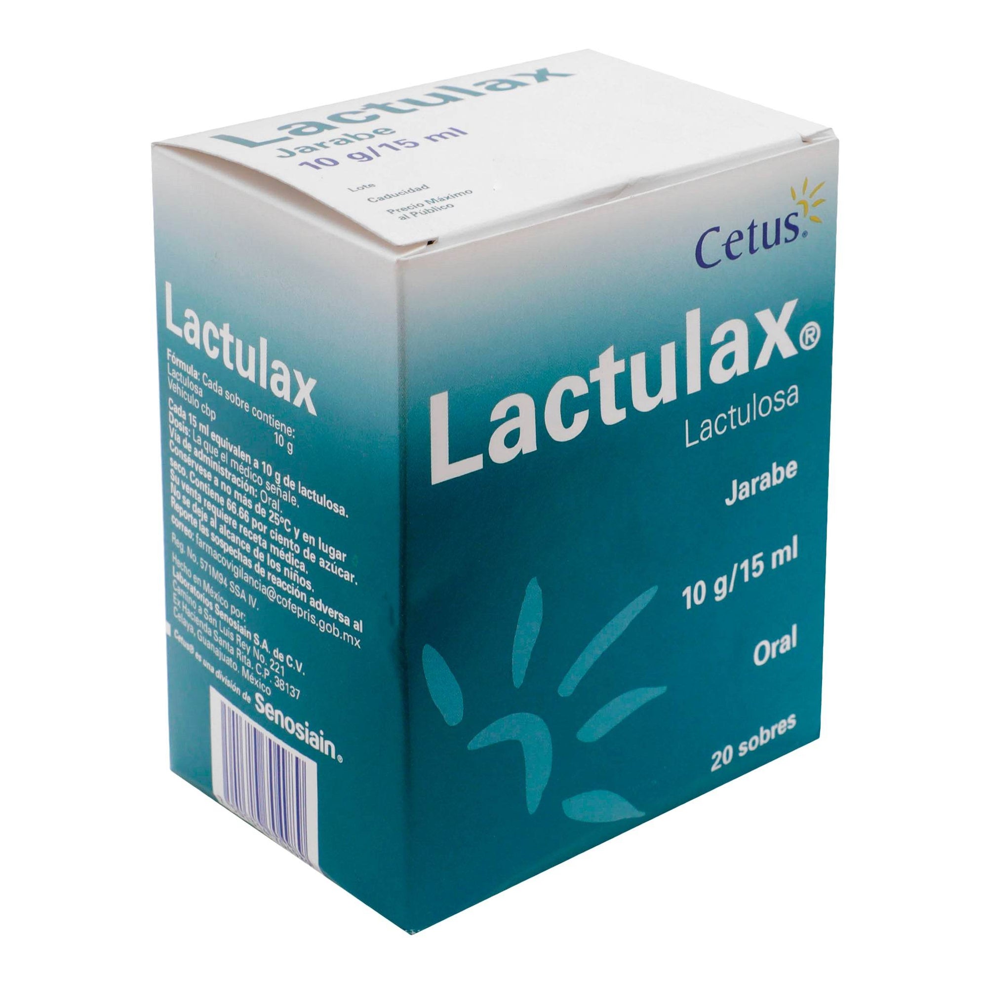Lactulax (Lactulosa) Sobres 10 G/15Ml Con 20 — WeCare Pharma