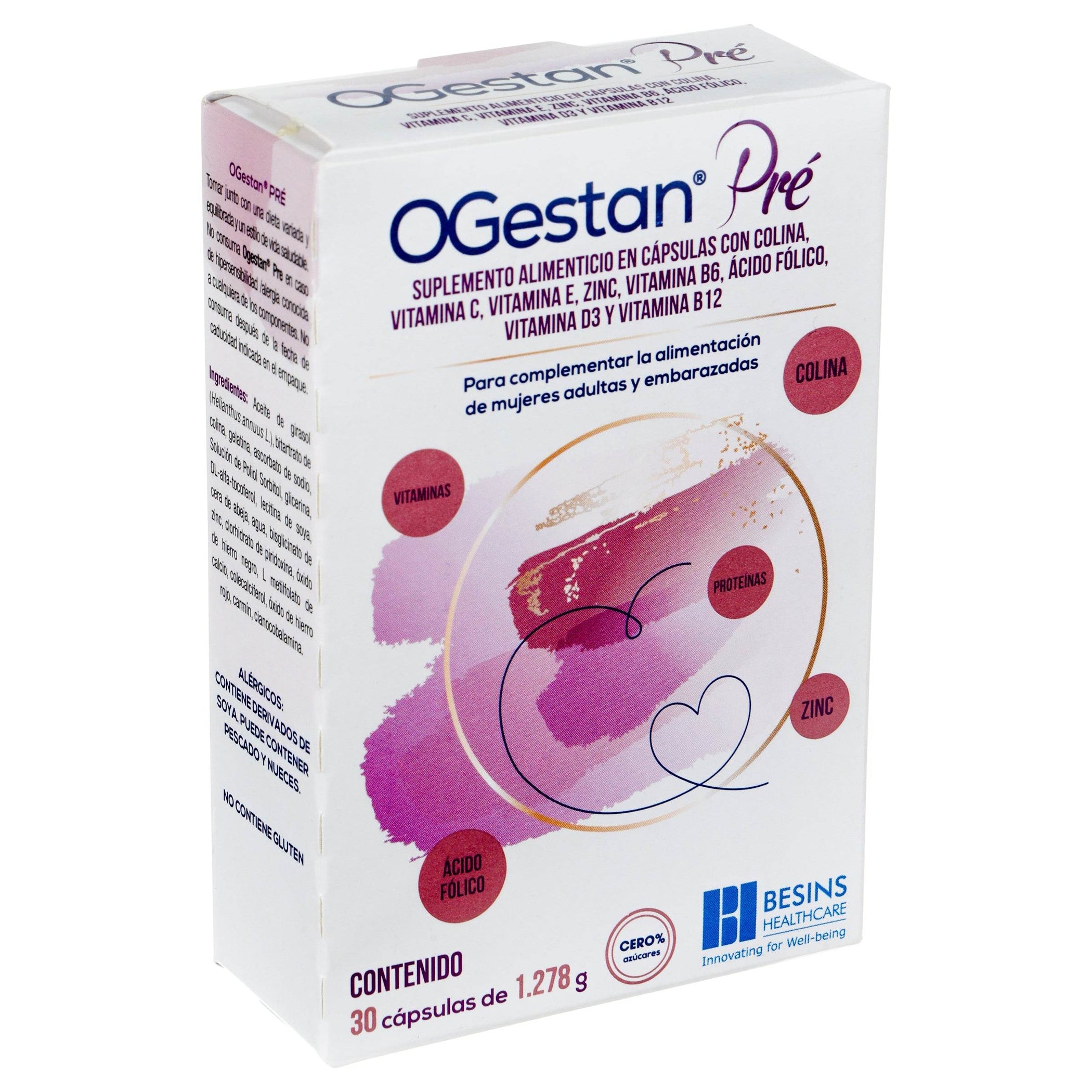 Ogestan Pre Suplemento Capsulas Con 30 — WeCare Pharma