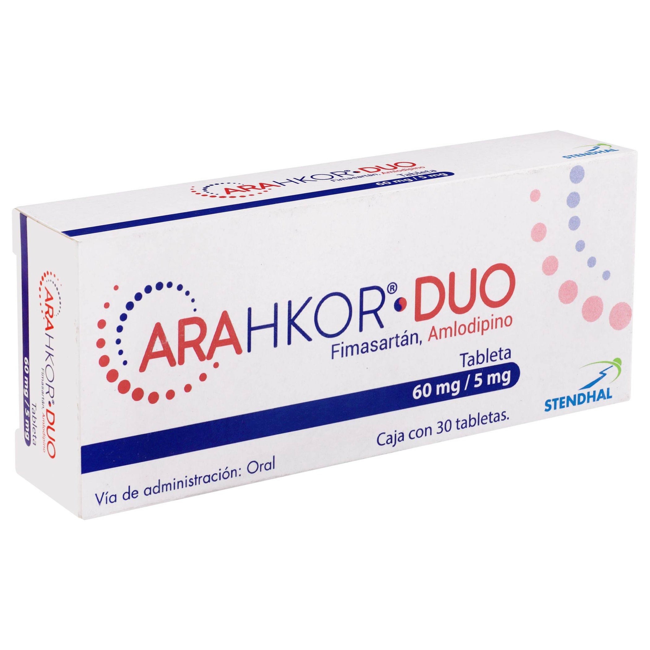 Arahkor Duo 60Mg/5Mg Con 30 Tabletas (Fimasartan/Amlodipino) — WeCare ...