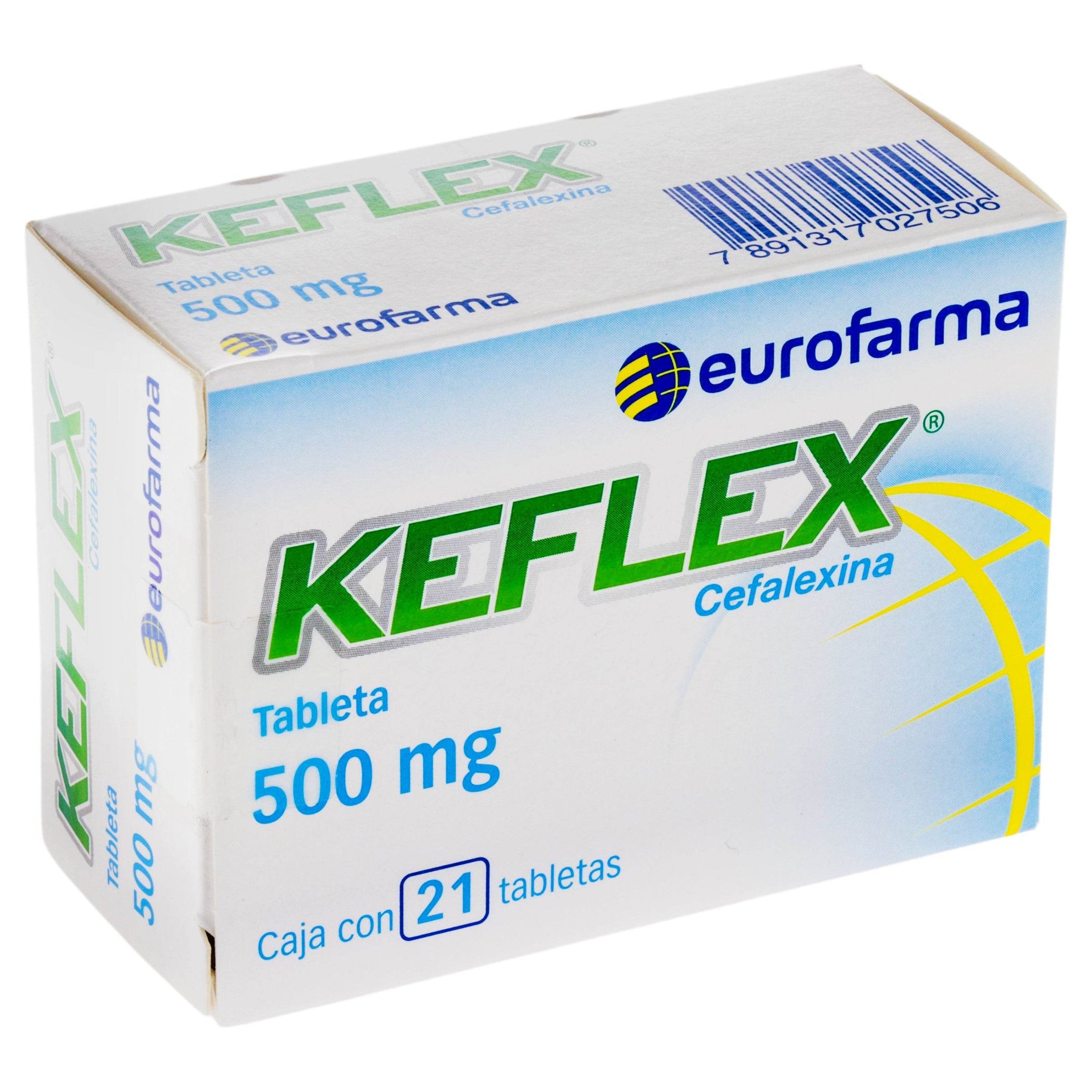 Keflex 500Mg Con 21 Tabletas (Cefalexina) — WeCare Pharma