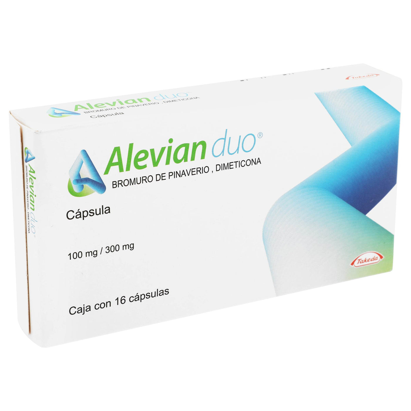 Alevian Duo 100Mg/300Mg Con 16 Capsulas (Pinaverio/Dimeticona) — WeCare ...
