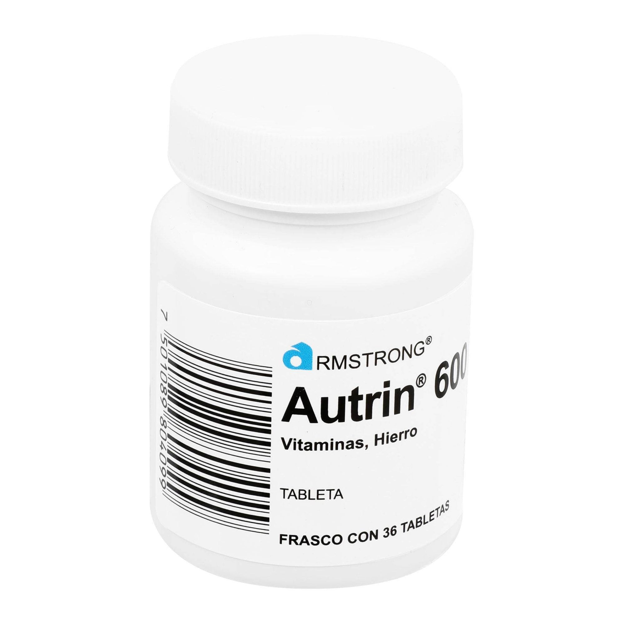 Autrin 600Mg Con 36 Tabletas (Vitaminas]/Minerales) — WeCare Pharma