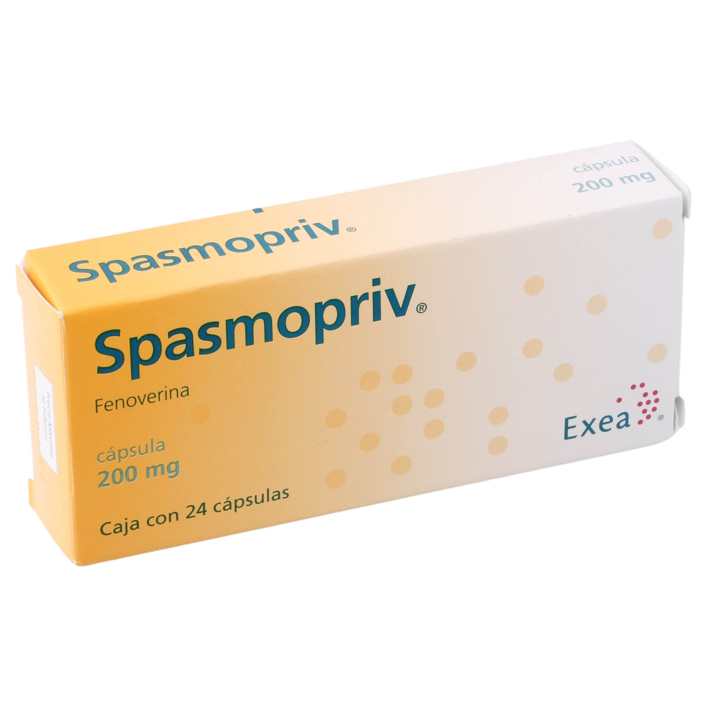 Spasmopriv 200Mg Con 24 Capsulas (Fenoverina) — WeCare Pharma