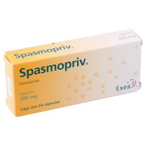 Spasmopriv 200Mg Con 24 Capsulas (Fenoverina) — WeCare Pharma