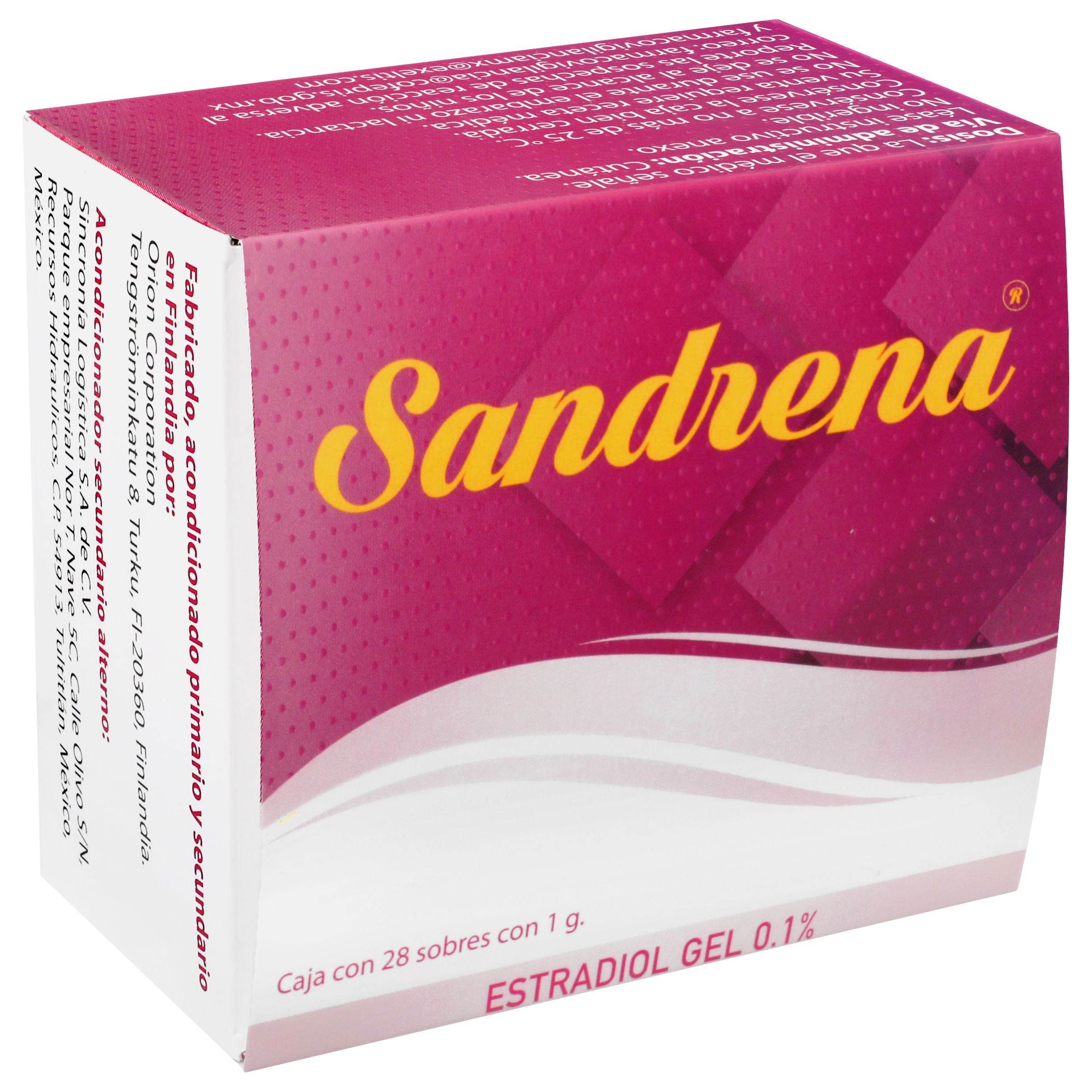 Sandrena Gel Sobres 0.1% Con 28 (Estradiol) — WeCare Pharma