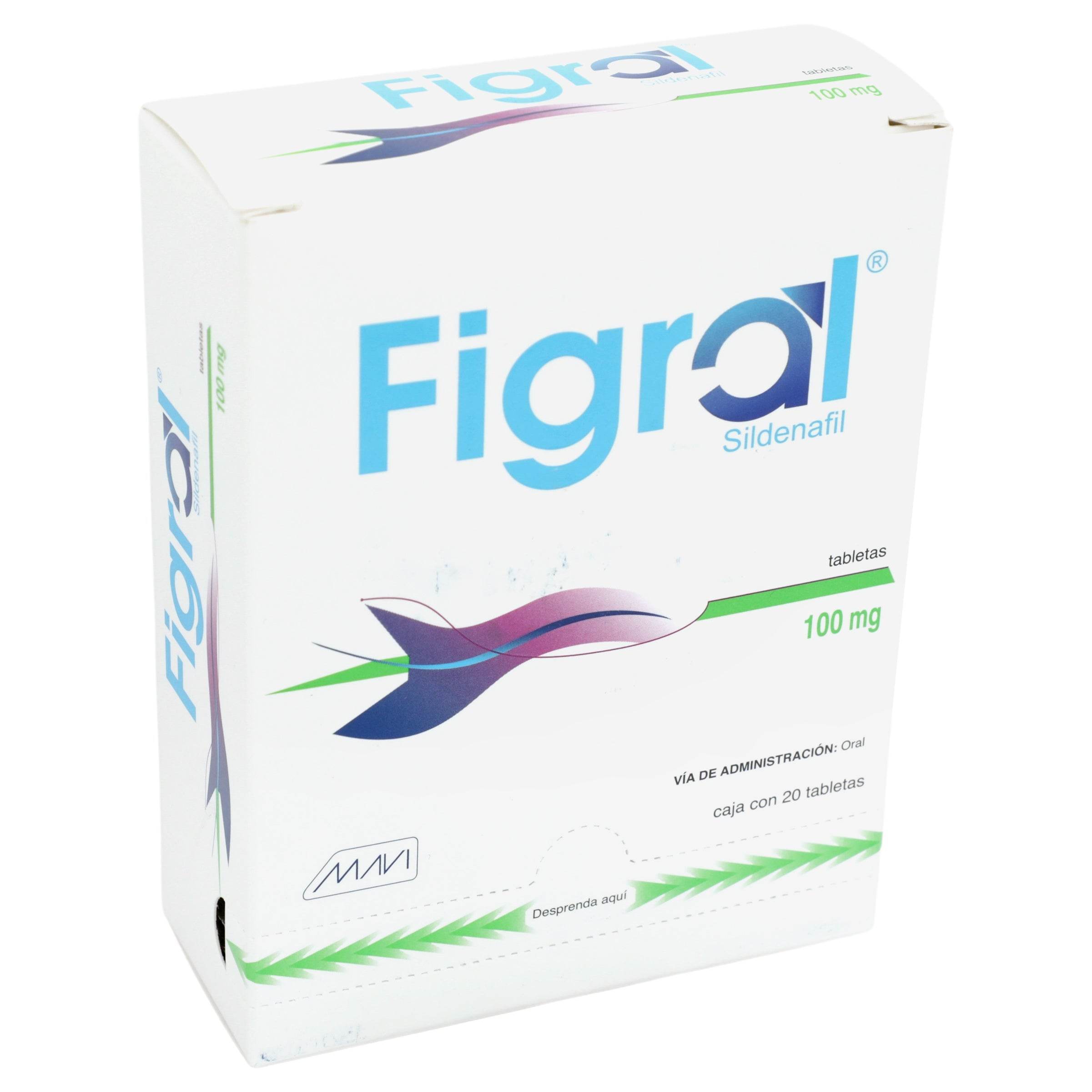 Figral 100Mg Con 20 Tabletas (Sildenafil) — WeCare Pharma
