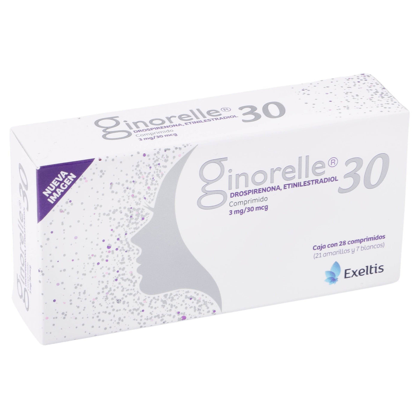 Ginorelle 30 3Mg/30Mcg Con 28 Comprimidos (Drospirenona/Etinilestradio ...