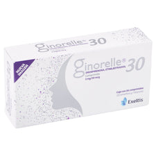 Ginorelle 30 3Mg/30Mcg Con 28 Comprimidos (Drospirenona/Etinilestradio ...