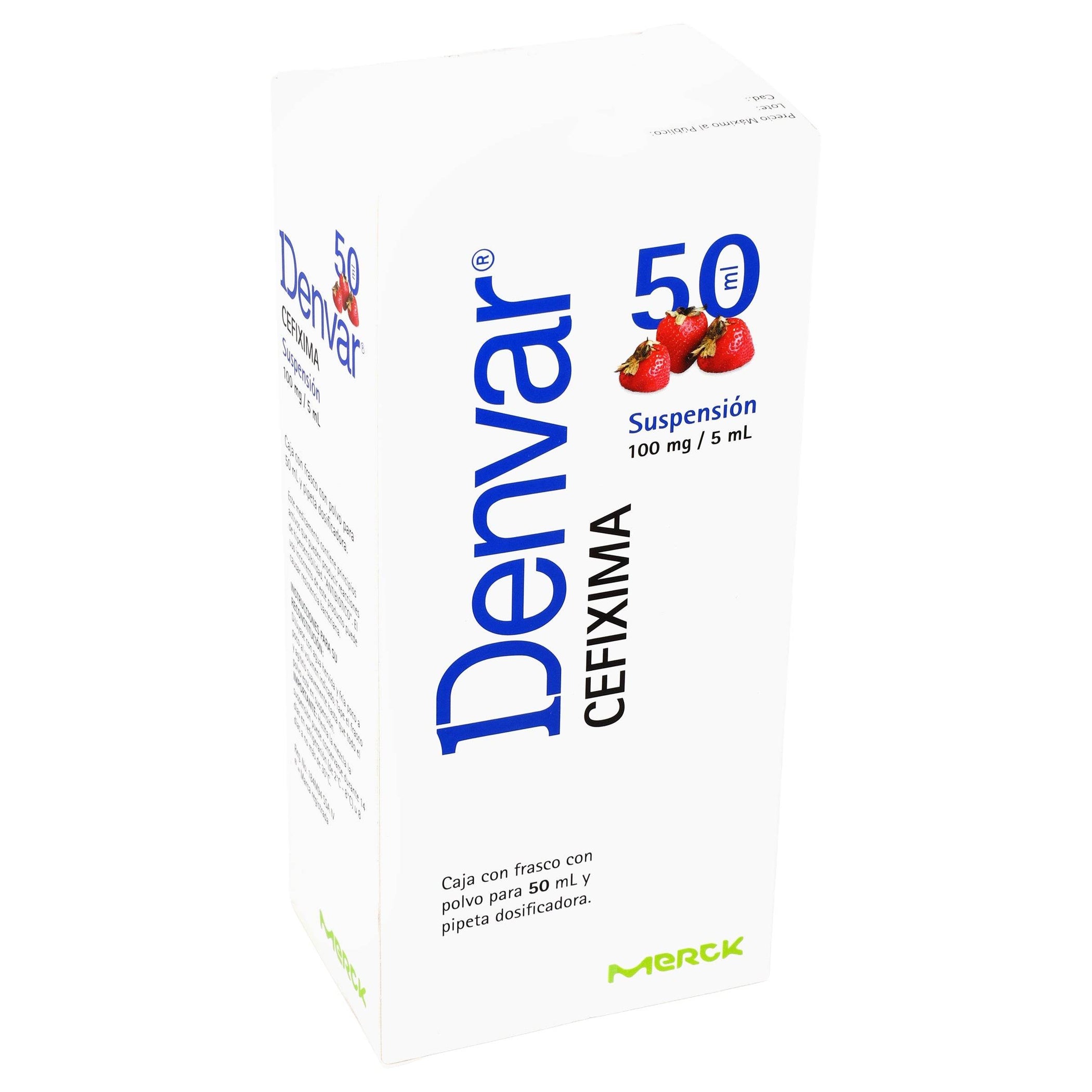 Denvar Suspensión 100Mg/5Ml 50Ml (Cefixima) — WeCare Pharma