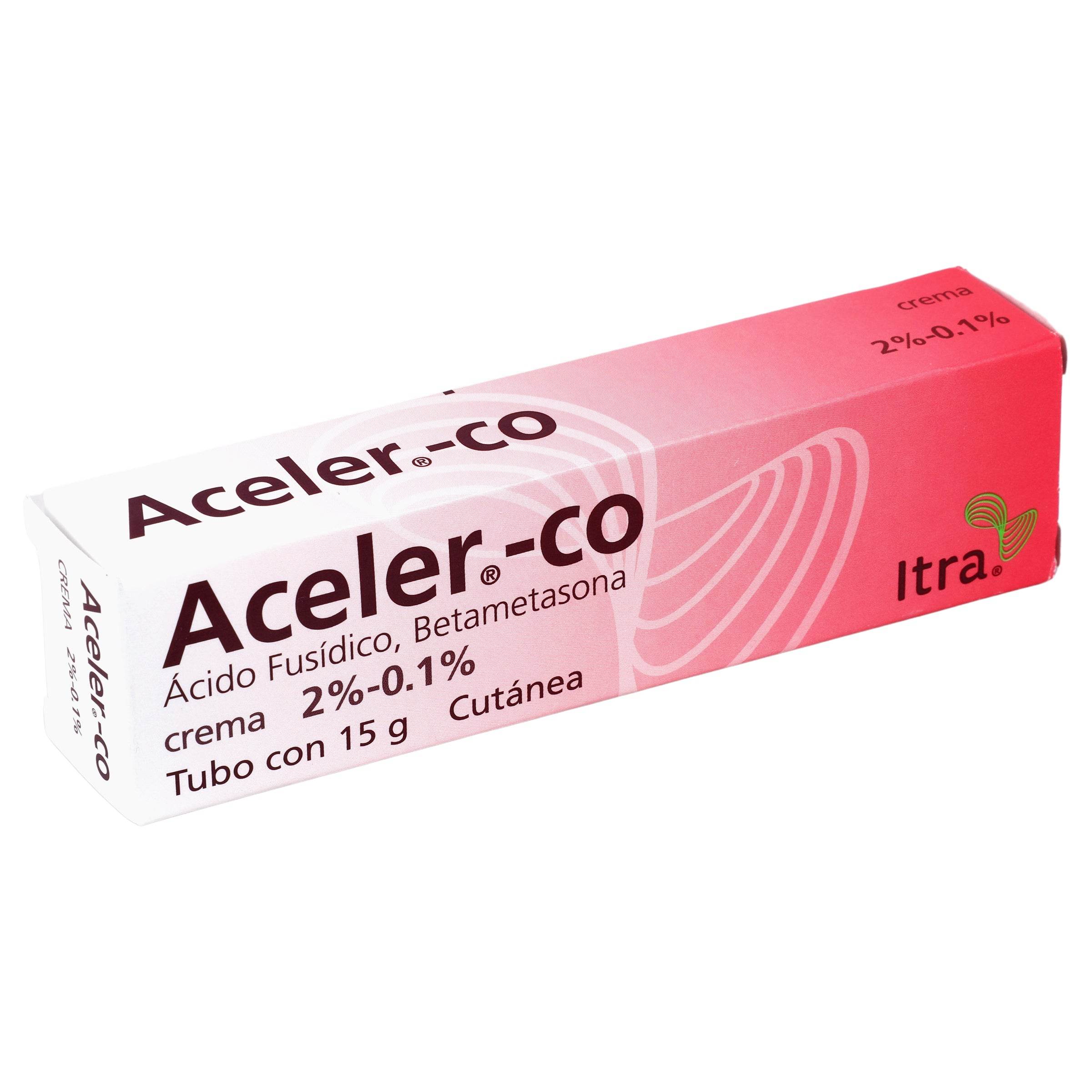 Aceler-Co Crema 2%/1% 15G (Acido Fusidico/Betametasona) — WeCare Pharma