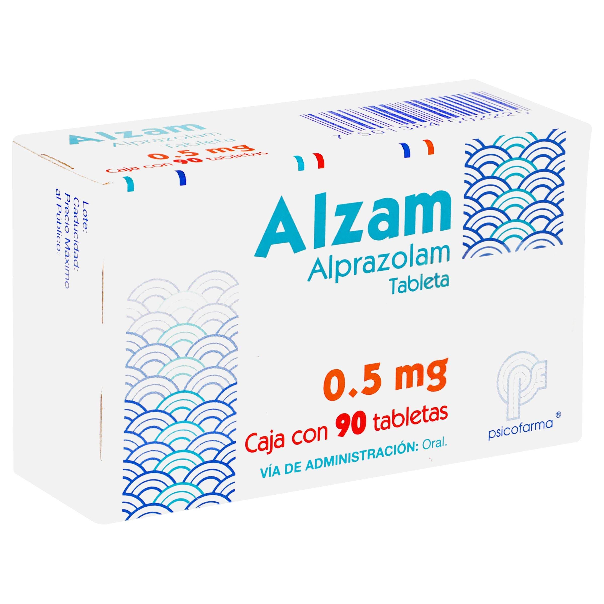 Alzam (Alprazolam) Tabletas 0.5Mg Con 90 — WeCare Pharma