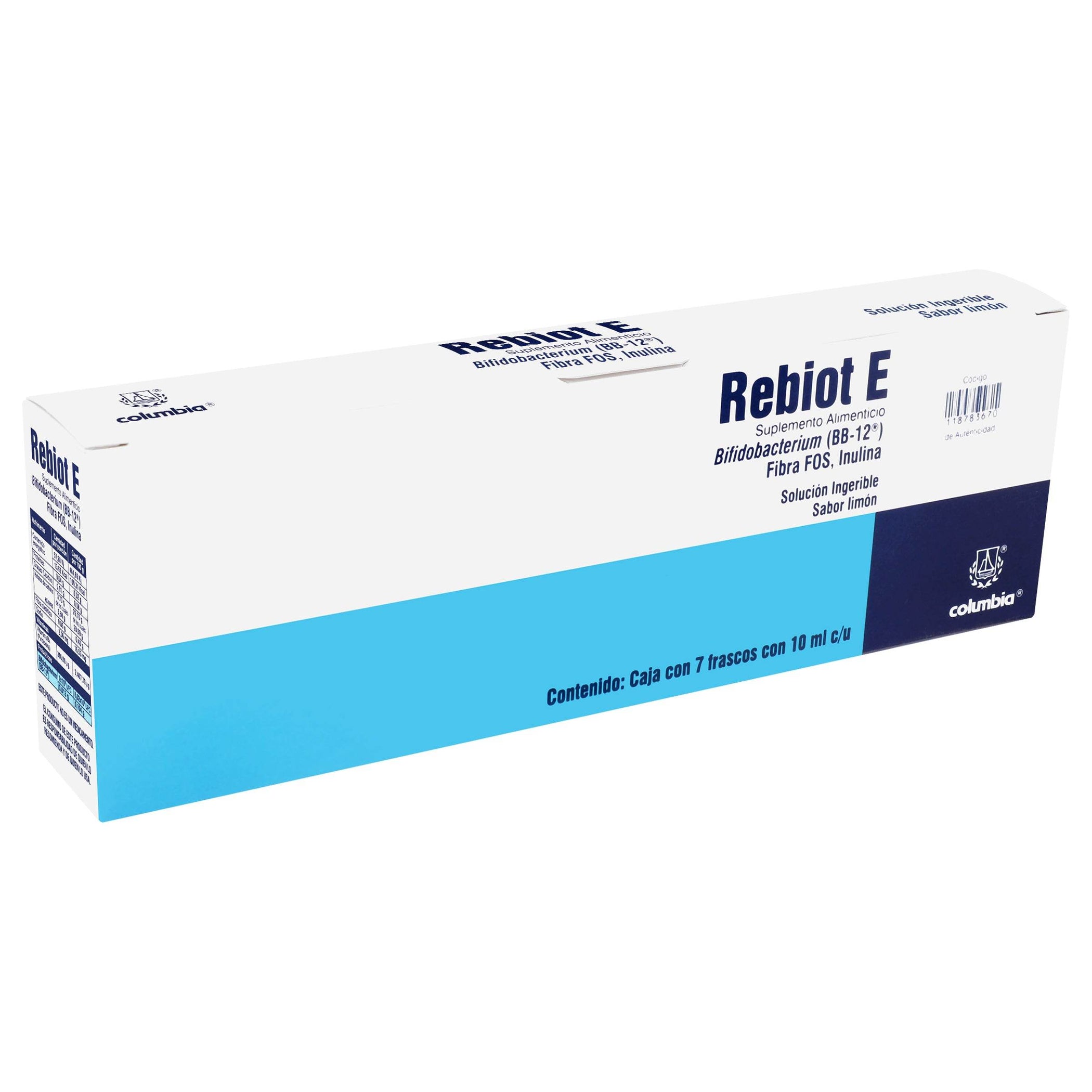 Rebiot E (Suplemento Alimenticio) Frasco Con 10 Ml Con 7 — WeCare Pharma