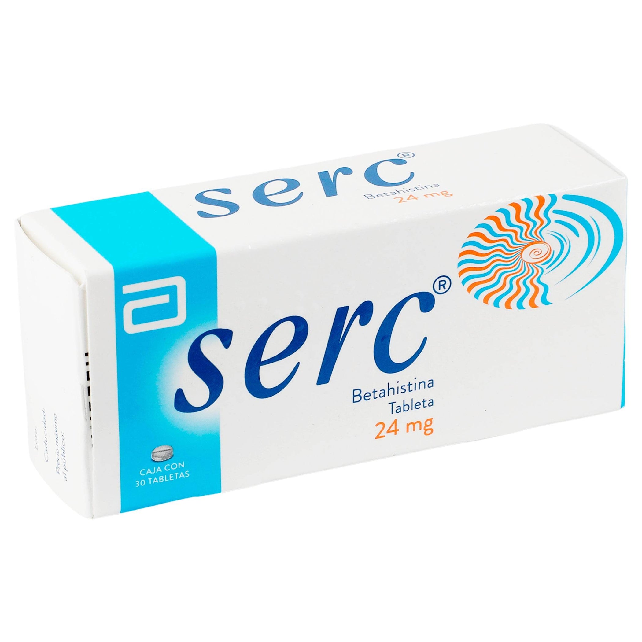 Serc 24Mg Con 30 Tabletas (Betahistina) — WeCare Pharma